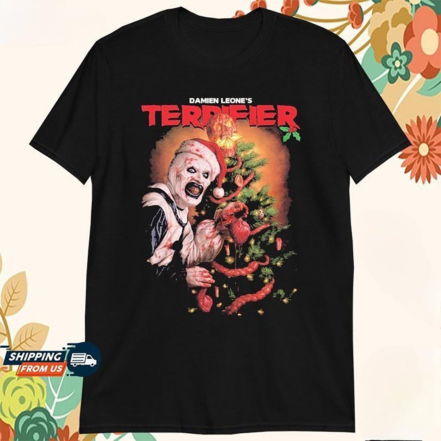Halloween Terrifier Shirt, Horror Characters Tshirt, Scary Movie Hoodie ...