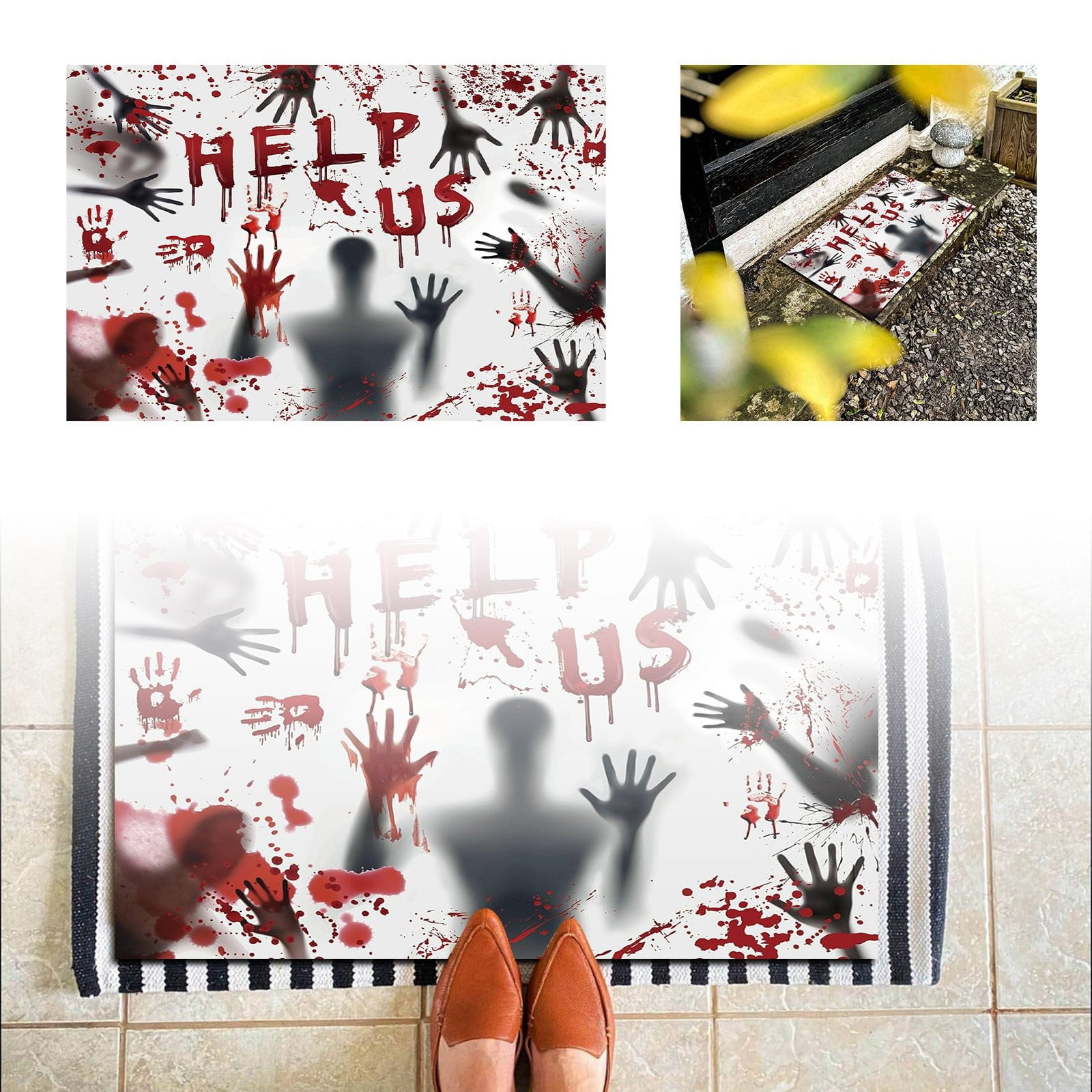 Halloween Theme 4 Fabric Logo Poster Banner Background Halloween ...