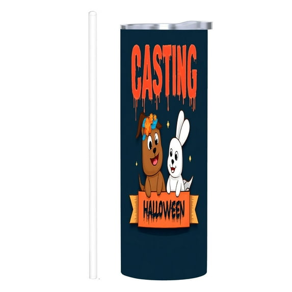 Halloween Themed 20 oz Stainless Steel Insulated Tumbler - Dripping ...
