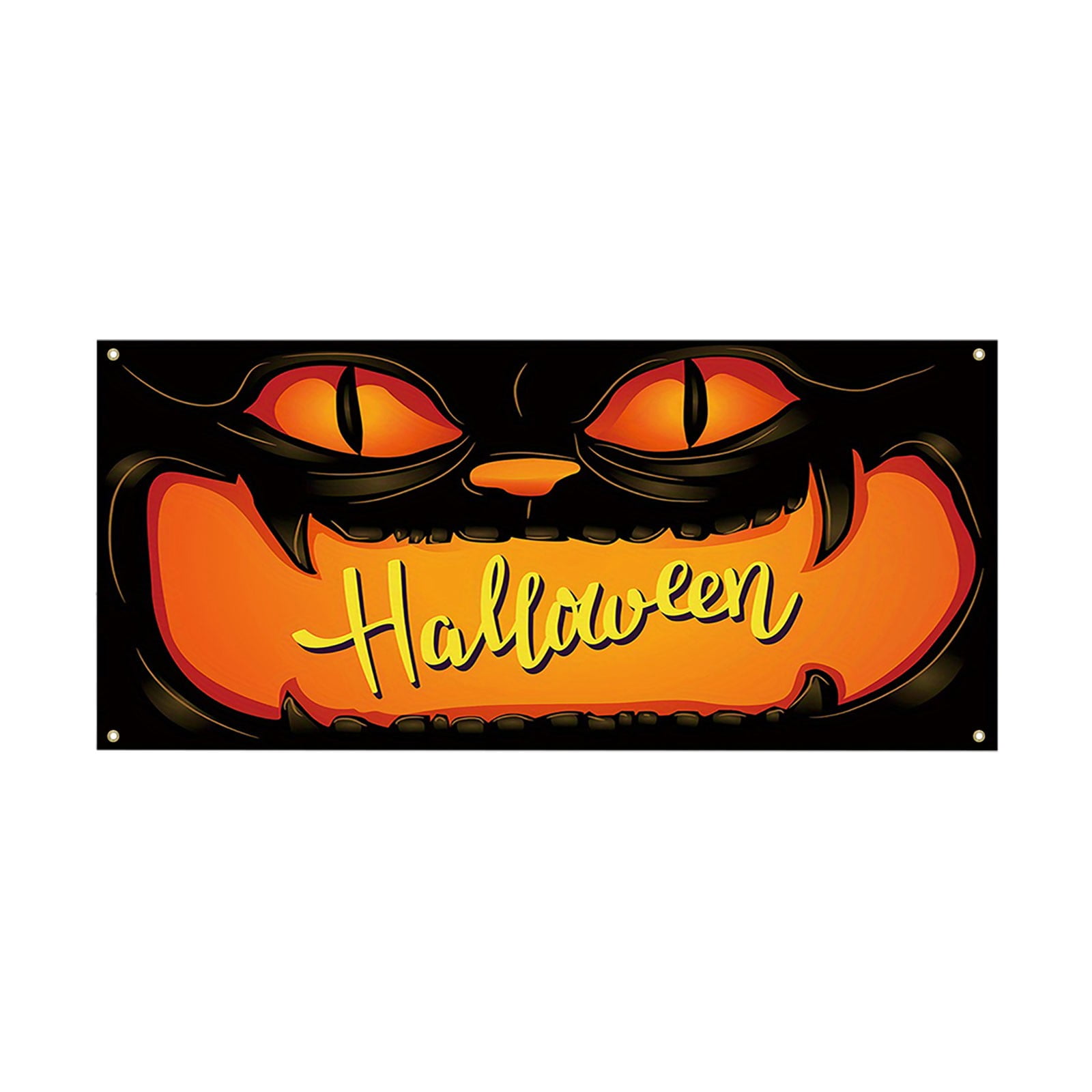 Halloween Themed Banner with Haunting Graphics for Car Enthusiasts ...