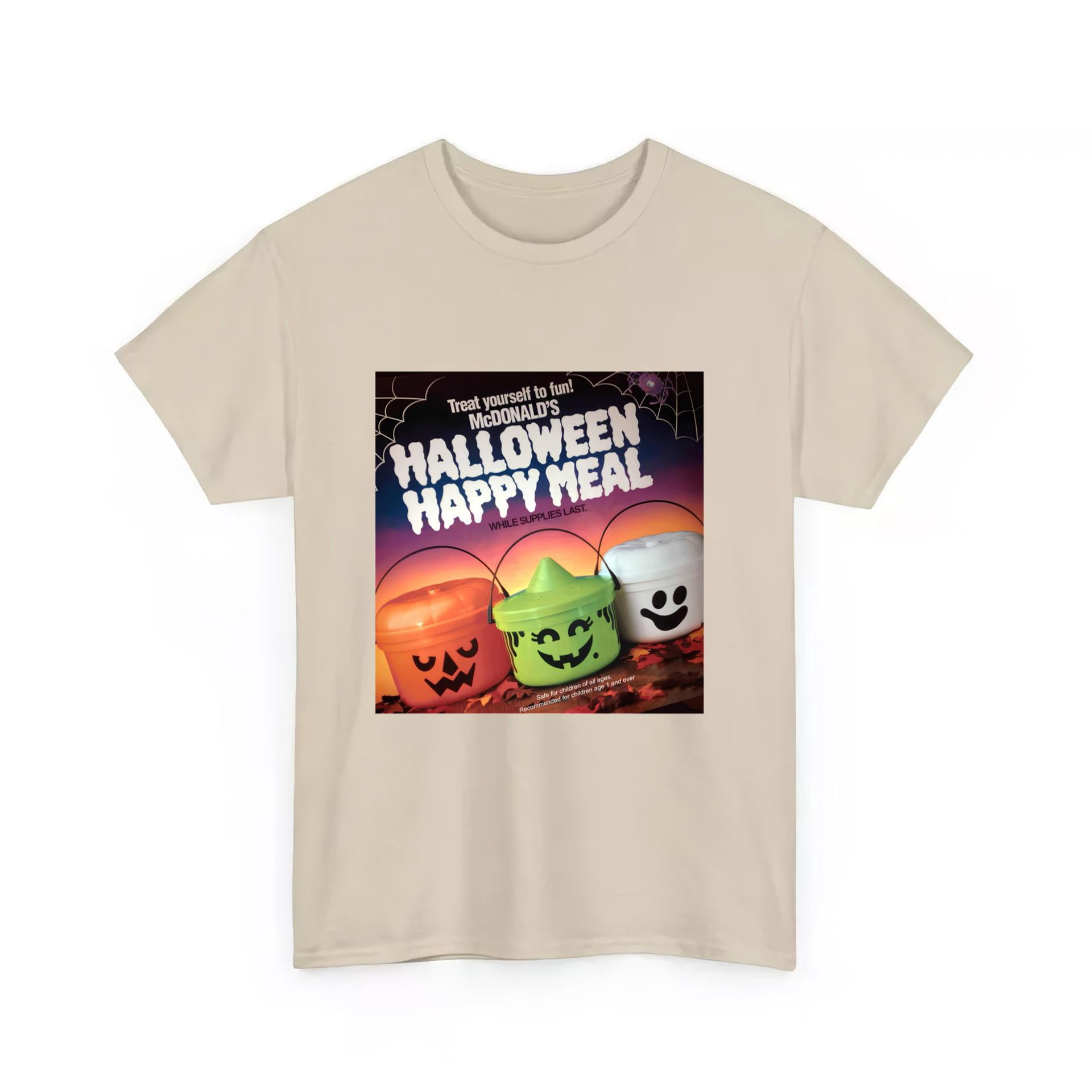 Halloween Themed Pail Graphic Shirt for Kids with Fun Design and ...