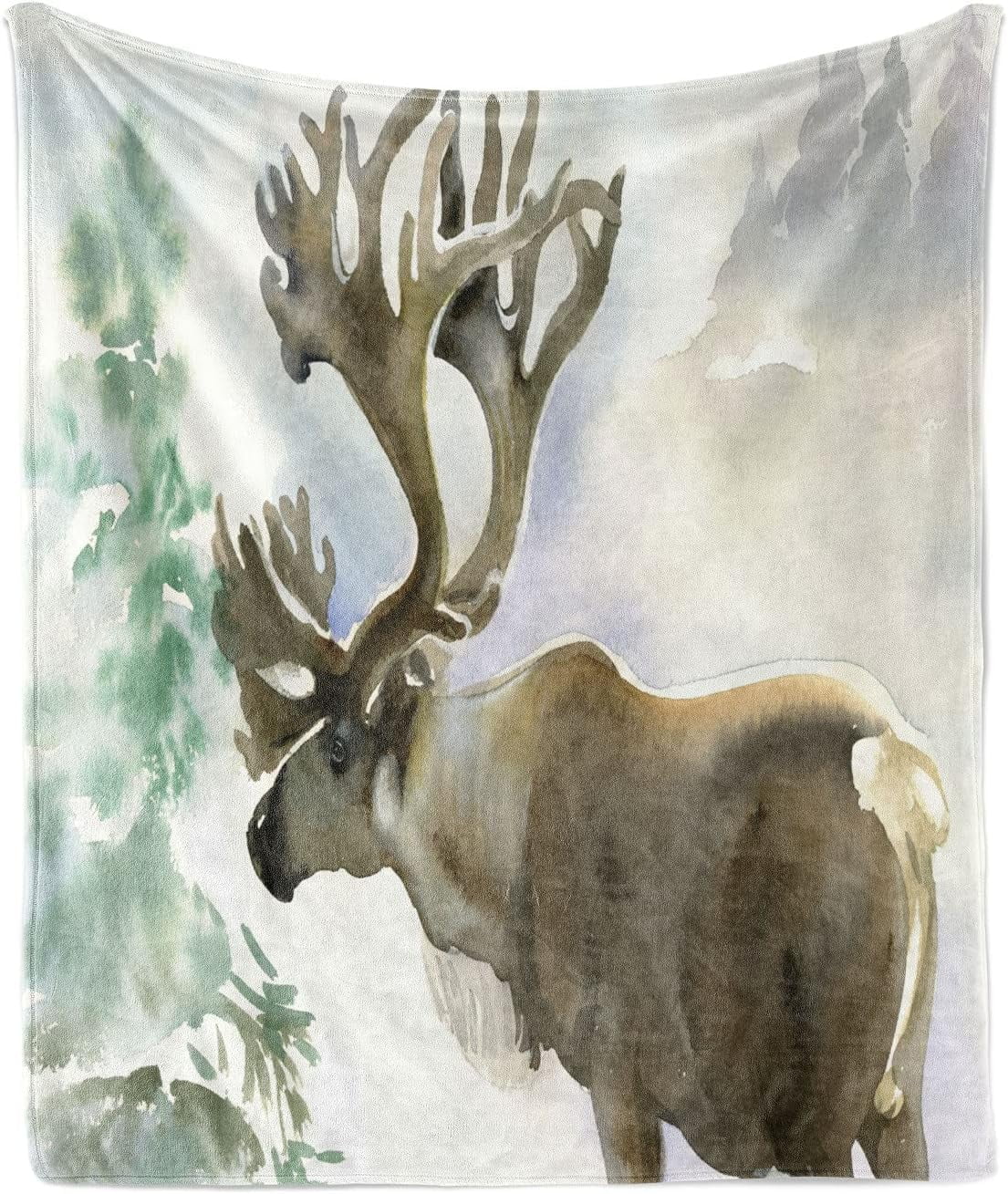 Halloween Throw Blanket, Sketchy Spooky Tree Scary Design Objects and ...