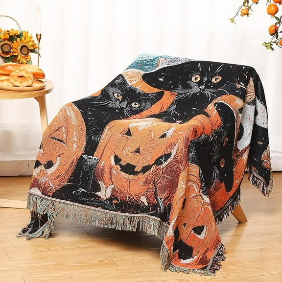 Halloween Super Plush Blanket 50X60 Halloween Throw Blanket Halloween ...
