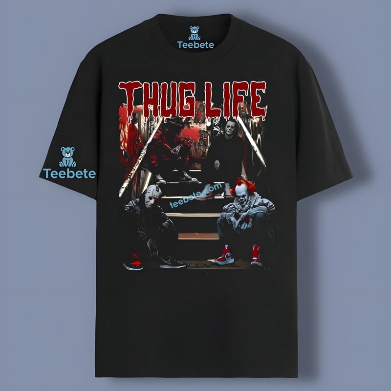 Halloween Thug Life Freddy Krueger Michael Myers Pennywise And Jason ...