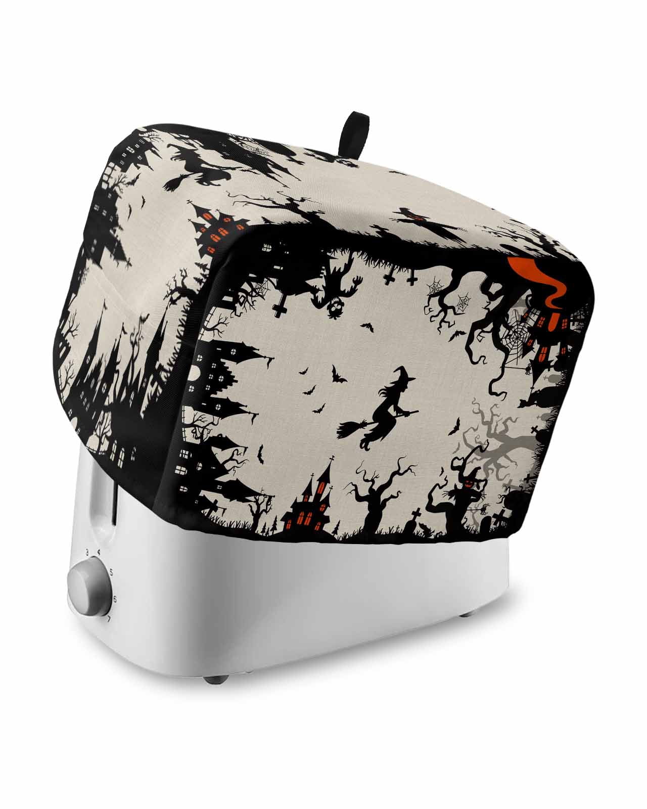 Halloween Toaster Cover 2 Slice, Small Kitchen Appliance Covers, Scary ...