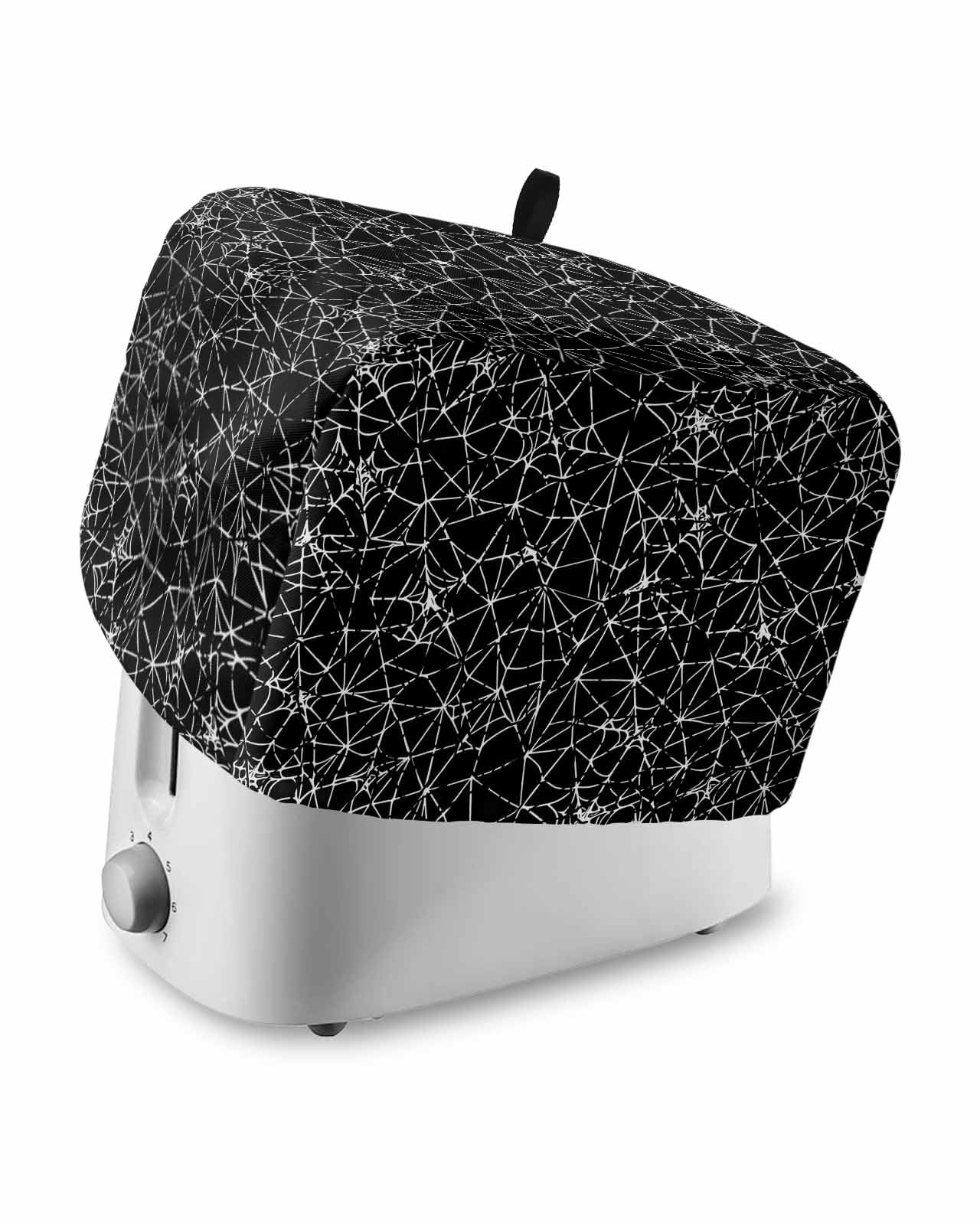 Halloween Toaster Cover 4 Slice, Large Kitchen Appliance Covers, Black ...