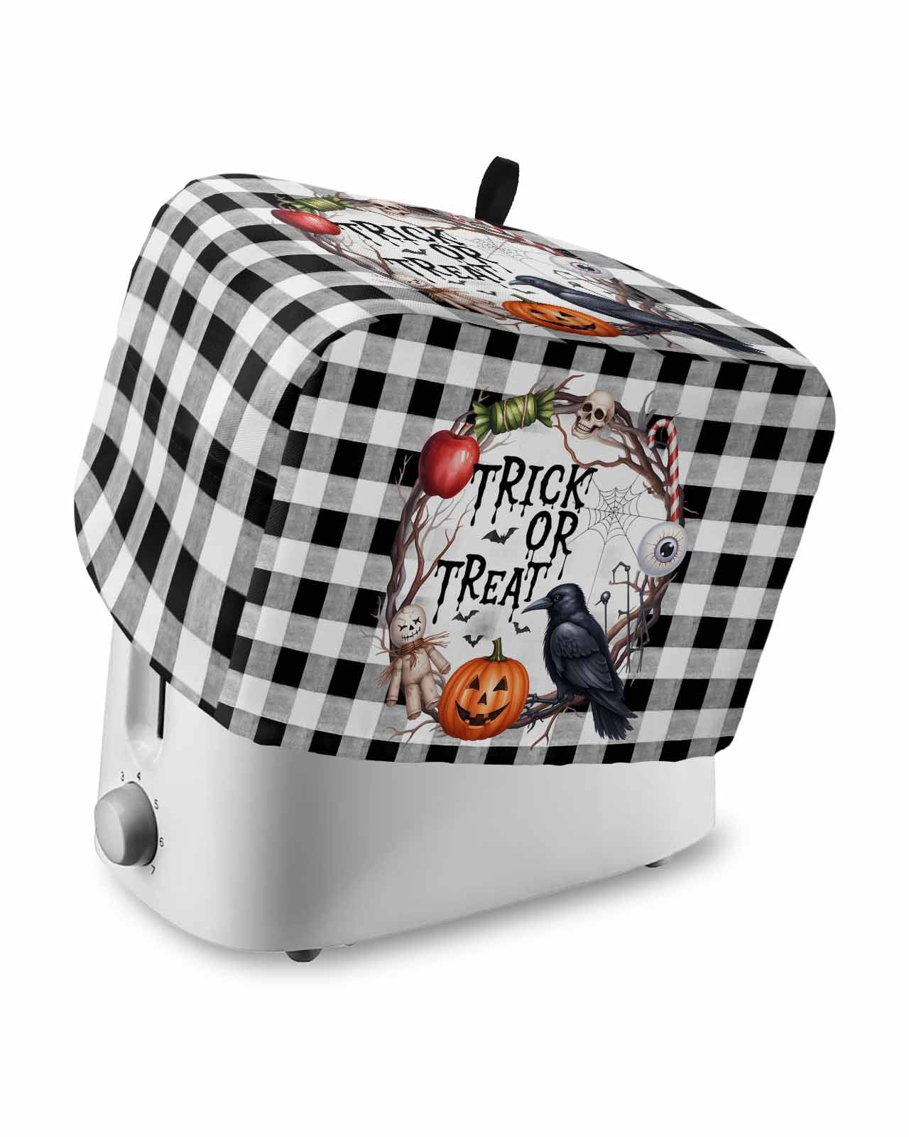Halloween Toaster Cover 4 Slice, Large Kitchen Appliance Covers, Horror ...