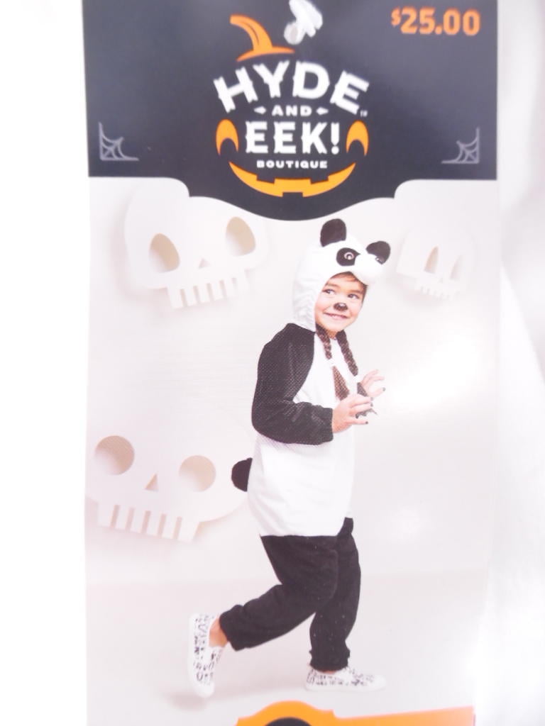 Halloween Toddler Plush Panda Halloween Costume Jumpsuit 2T-3T - Hyde & EEK! - Walmart.com