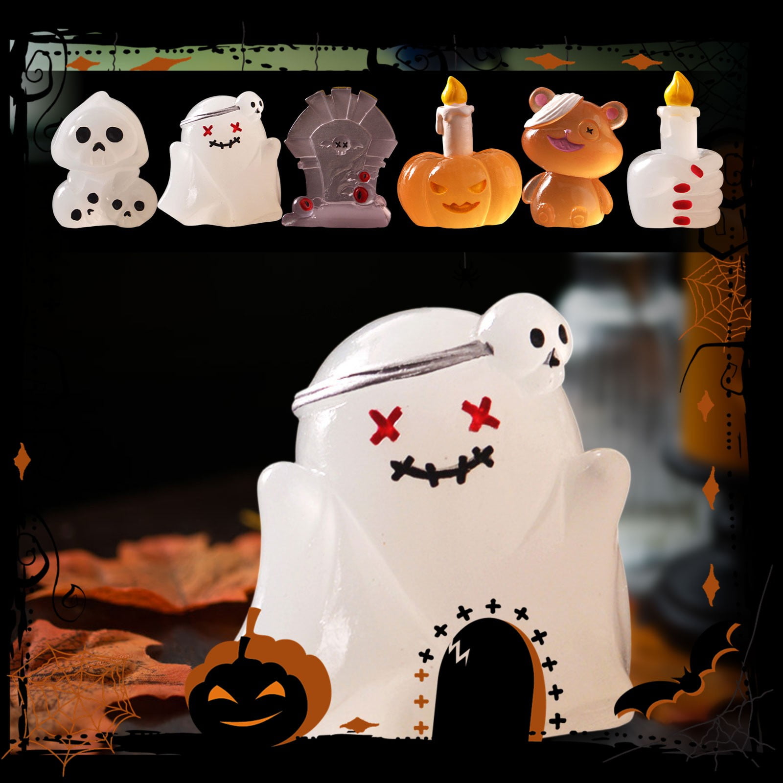 Halloween Tombstone Decoration Prop, Spooky Graveyard Headstone ...