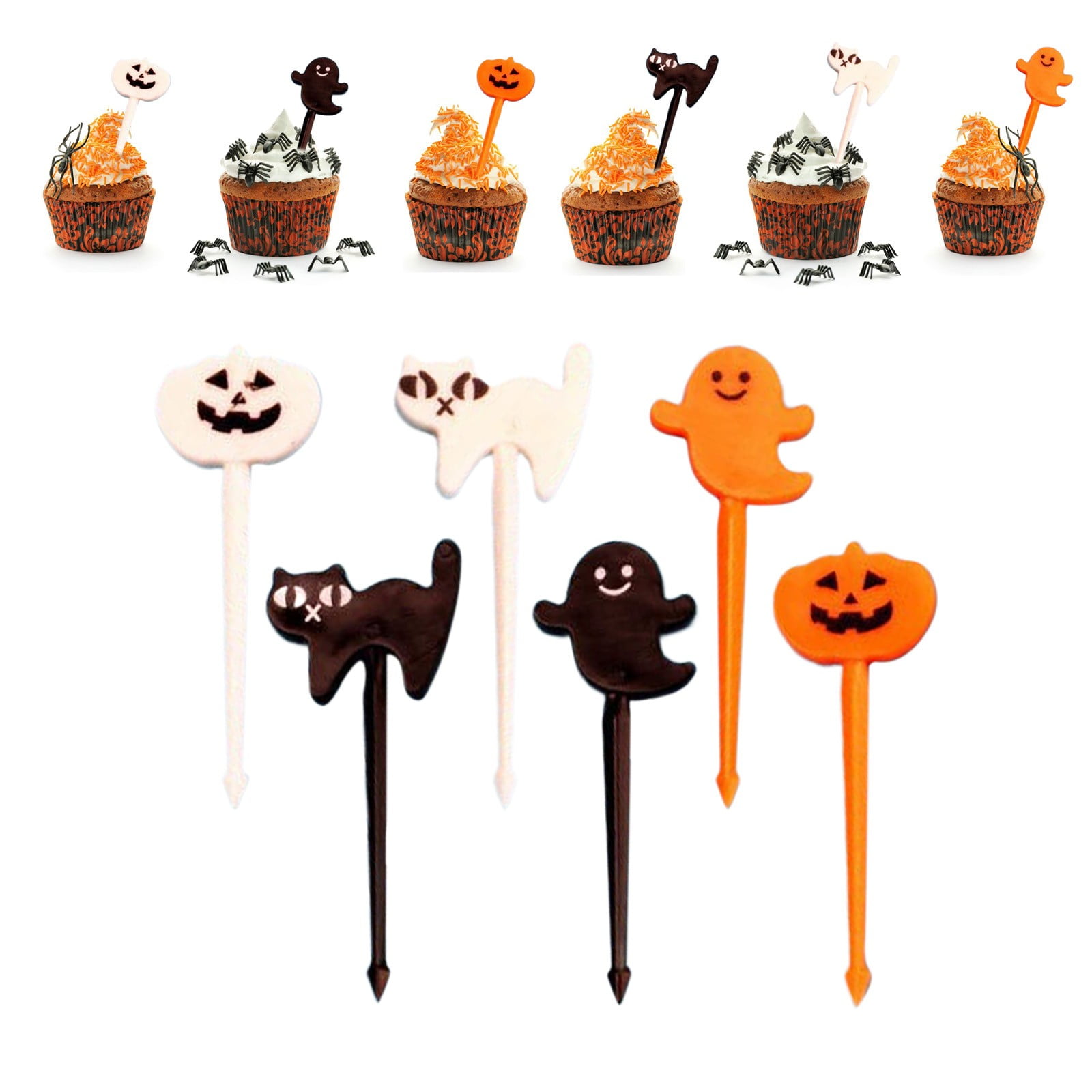 Halloween Toothpicks, Halloween Lunch Box Accessories, Halloween ...
