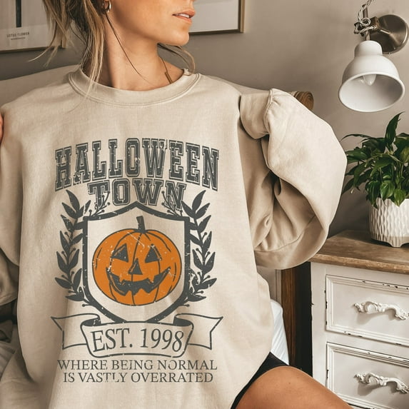Halloween Town T-Shirt, Halloween Town University T-Shirt, Spooky ...