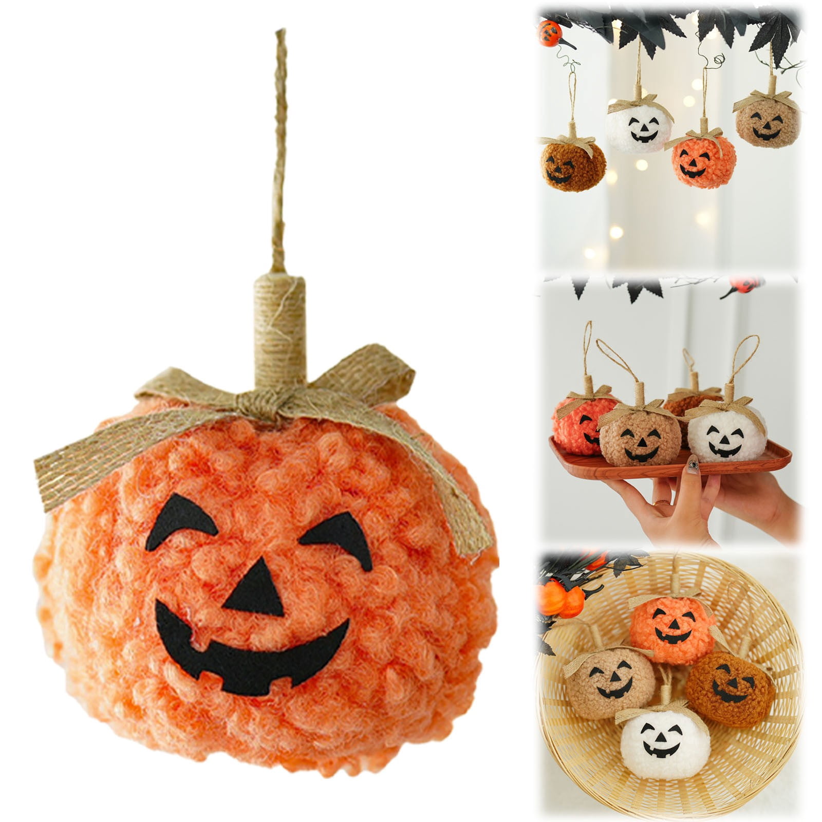 Halloween Toys, Halloween Room Decor, Pumpkin Plush, Halloween Plush ...