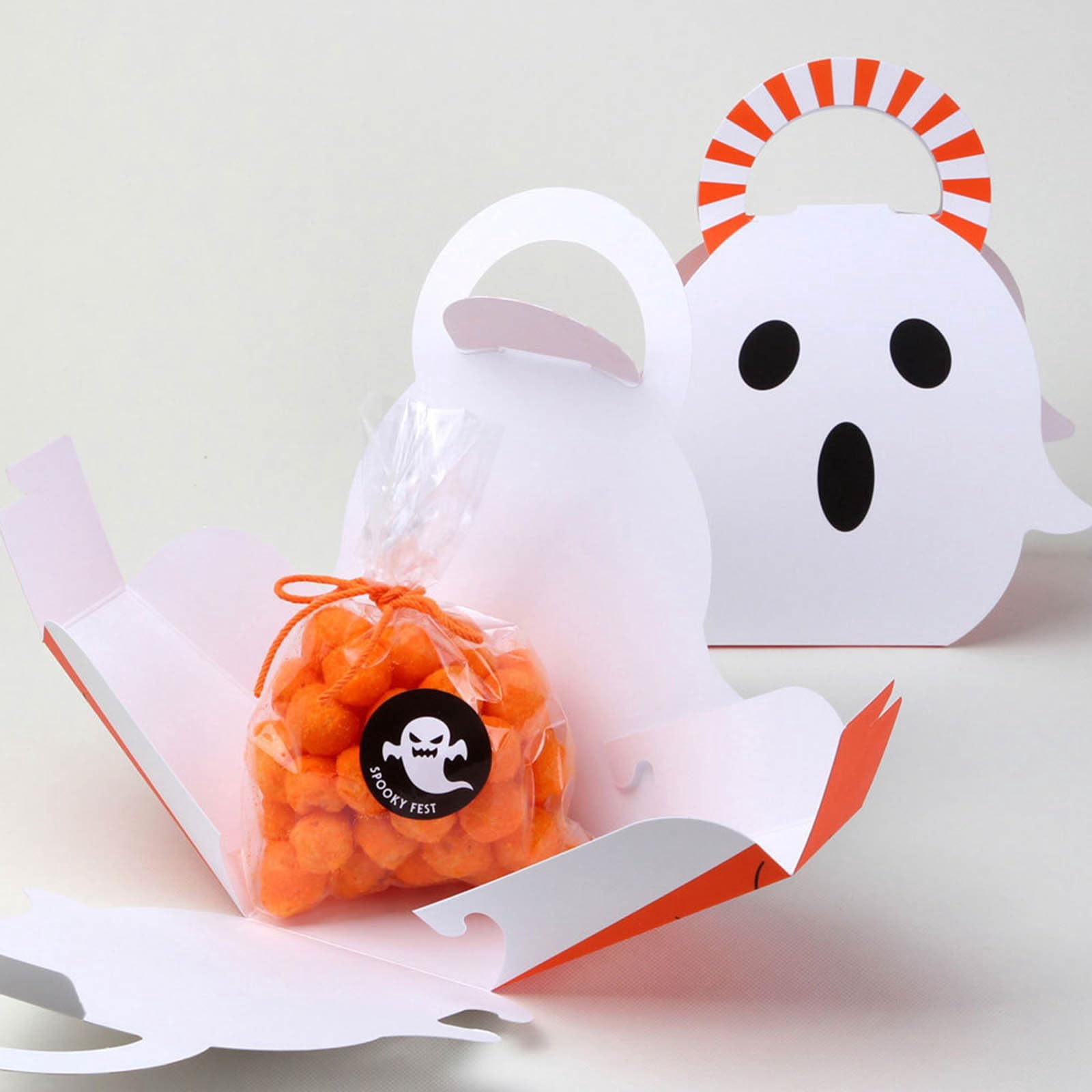 Halloween Treat Bags Set of 10, Halloween Candy Bags for Trick or Treat ...