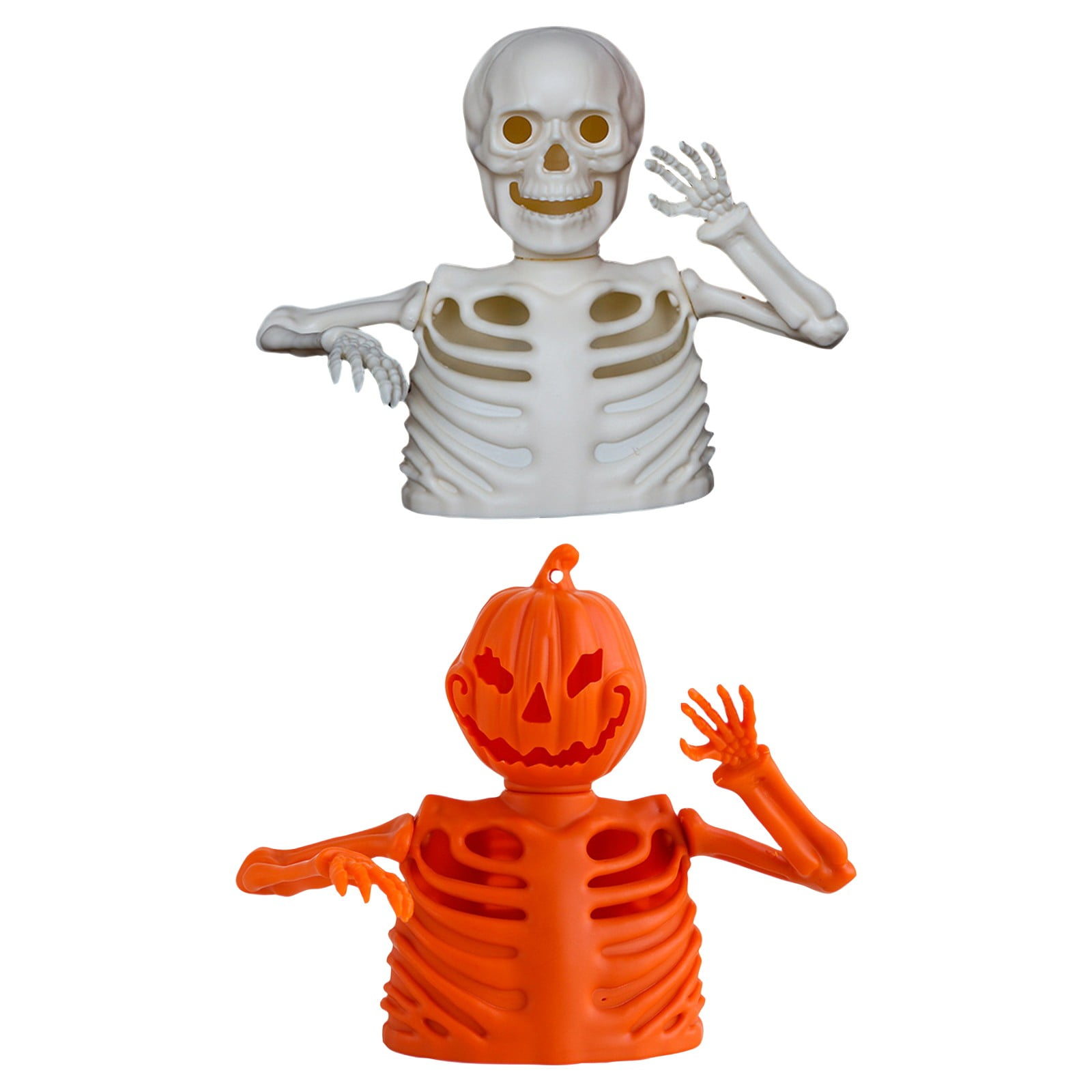 Halloween Upper Body Skeleton Ornament, with Movable Skeleton Joints ...