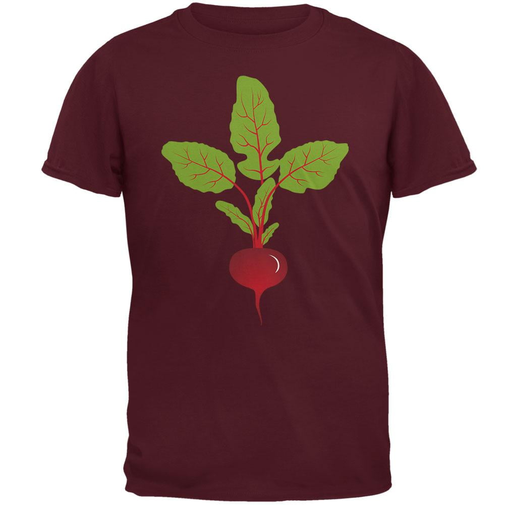 Halloween Vegetable Beet Costume Mens T Shirt Maroon MD - Walmart.com