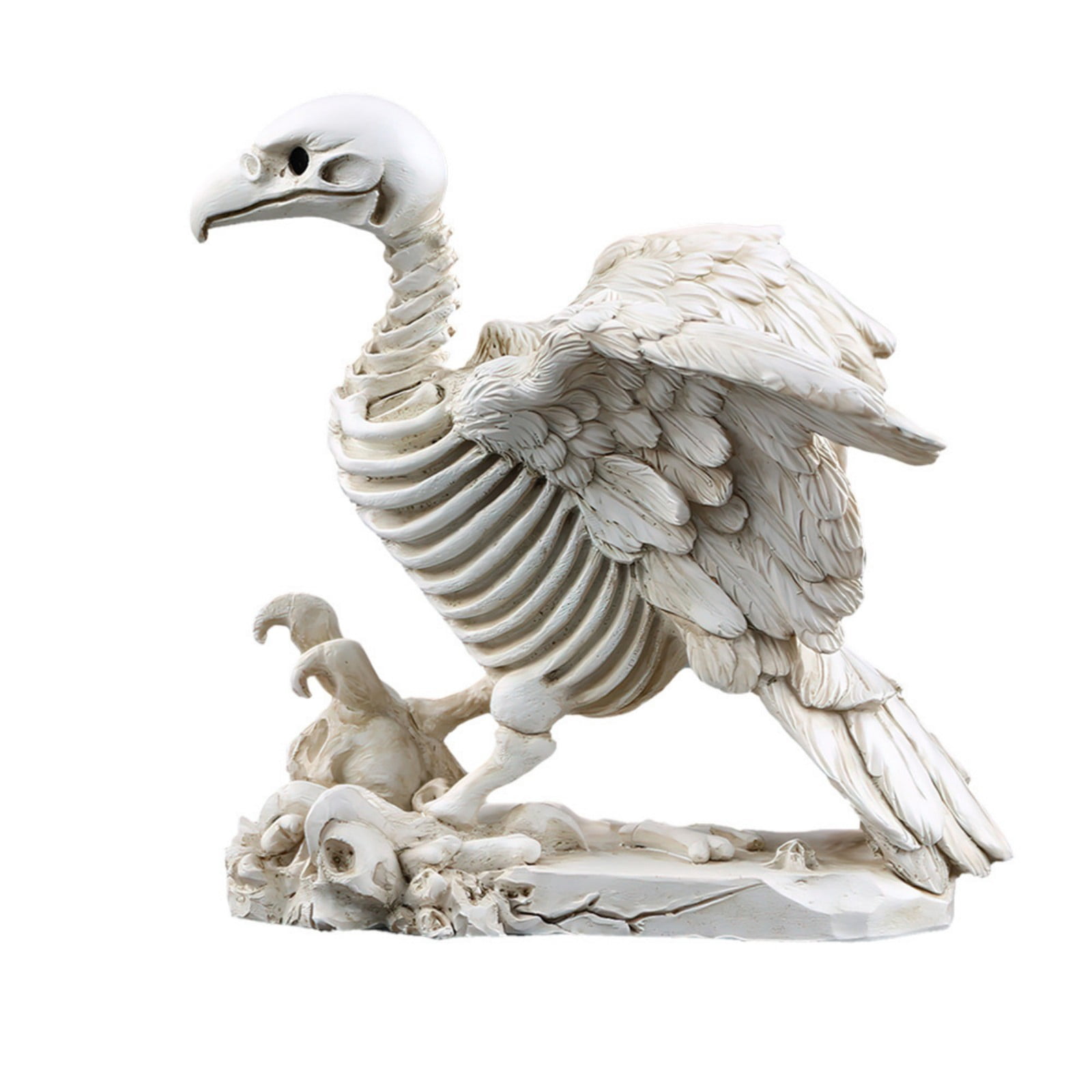 Halloween Vulture Skeleton Sculpture, Bird Skeleton for Halloween ...