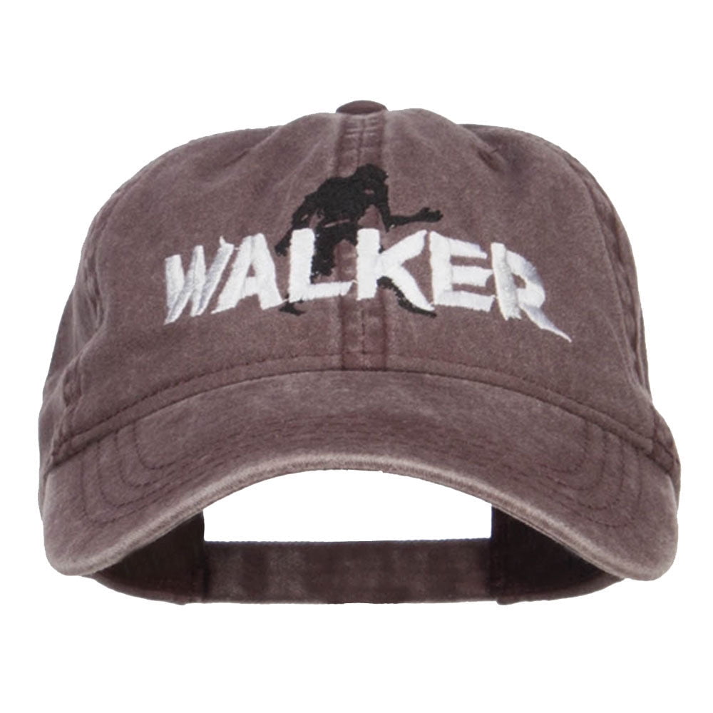 Halloween Walker Embroidered Washed Cap - Brown OSFM - Walmart.com