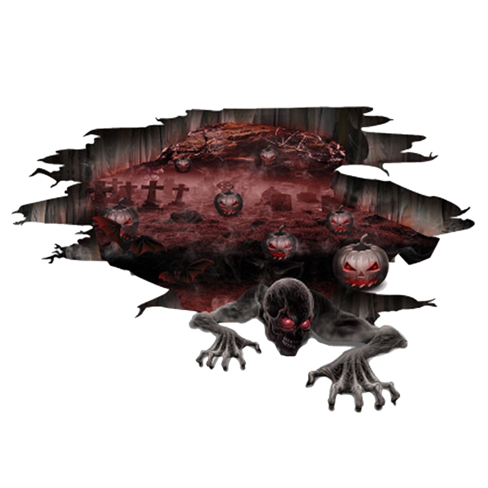 Halloween Wall Decals Wall Stickers Horror Horrible Decal Wall Sticker ...