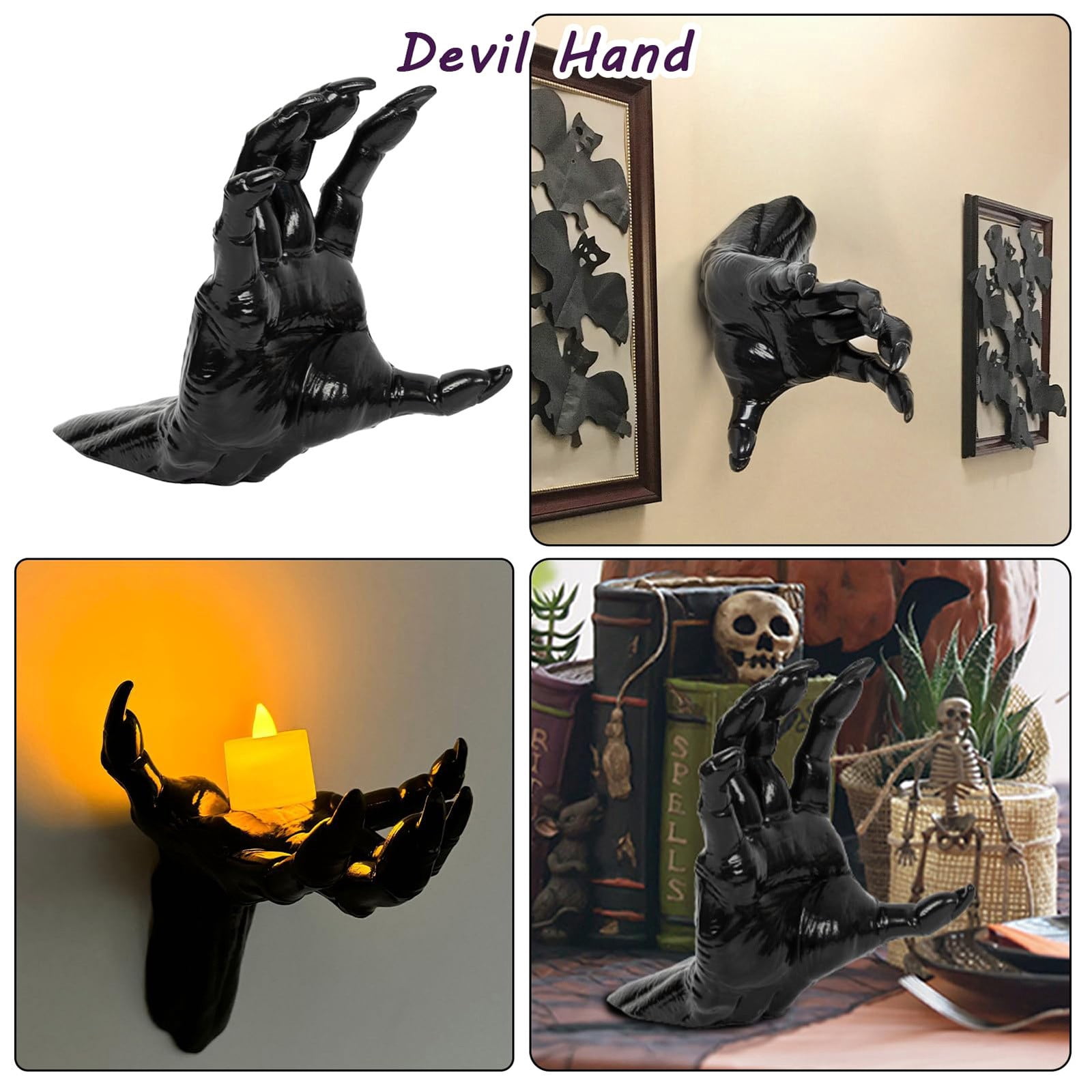 Halloween Wall Decor - Indoor Outdoor Creepy Reaching Hands with ...