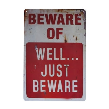 KEEP OUT WARNING FROM BELOW! - Walmart.com