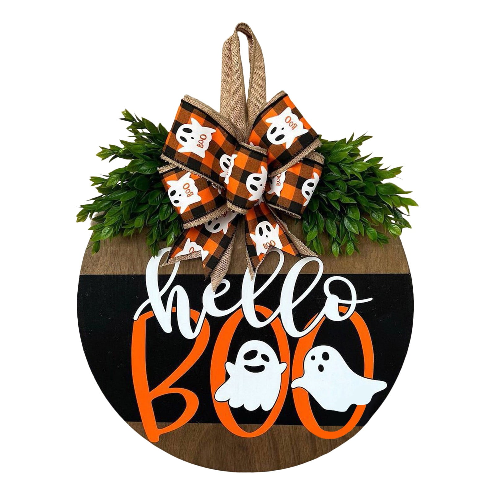 Halloween Welcome Sign Decorations, Halloween Welcome Hanger Sign for ...