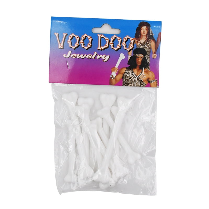 Halloween White Plastic Bones Lifelike Human Skeleton Costume Bones ...