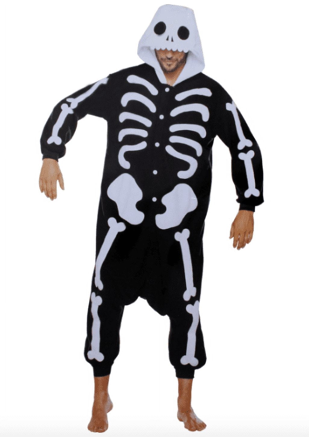 Halloween Wholesalers Skeleton Costume - Unisex Adult - Walmart.com