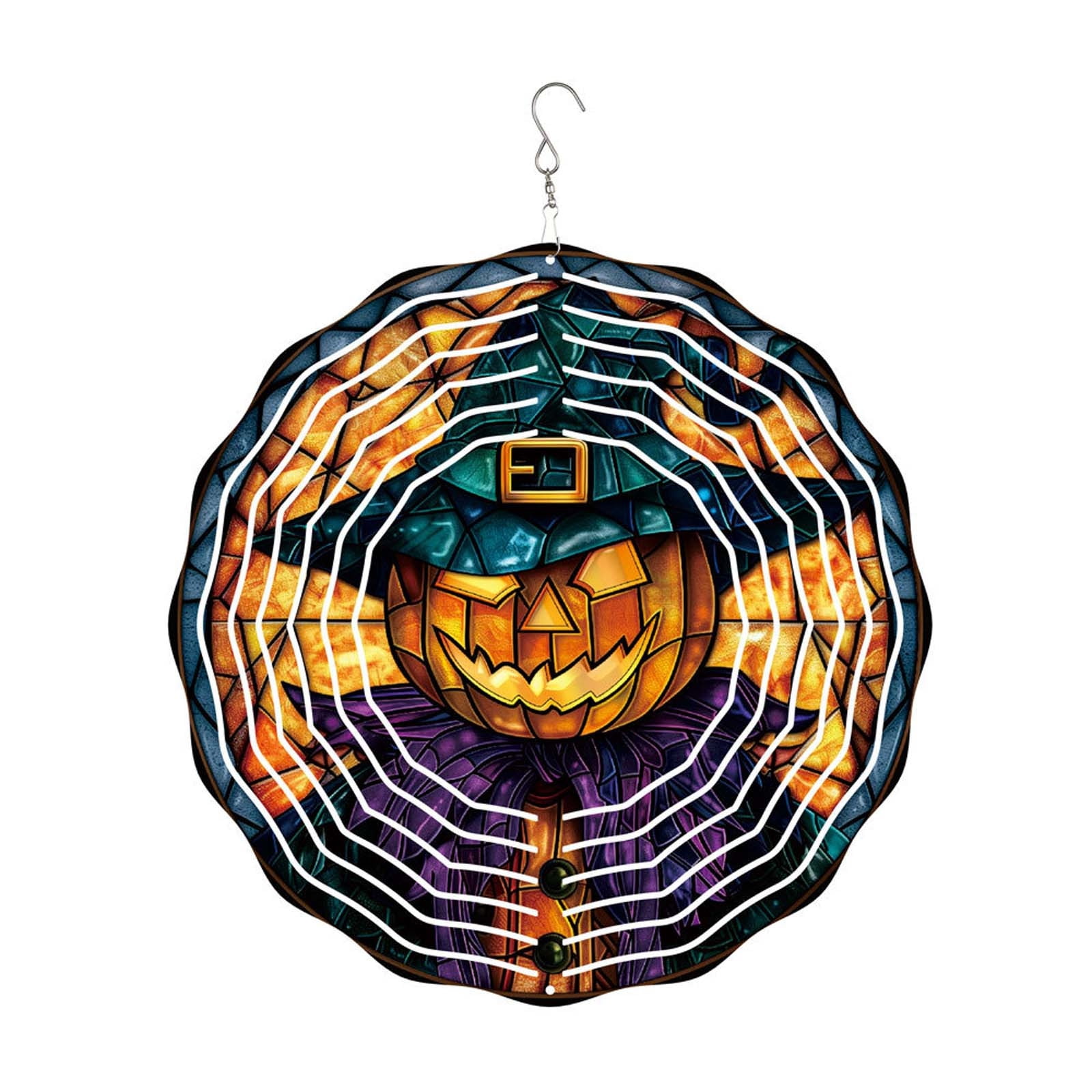 Halloween Wind Spinner Memorial Gifts 3D Plastic Hanging Wind Sculpture ...