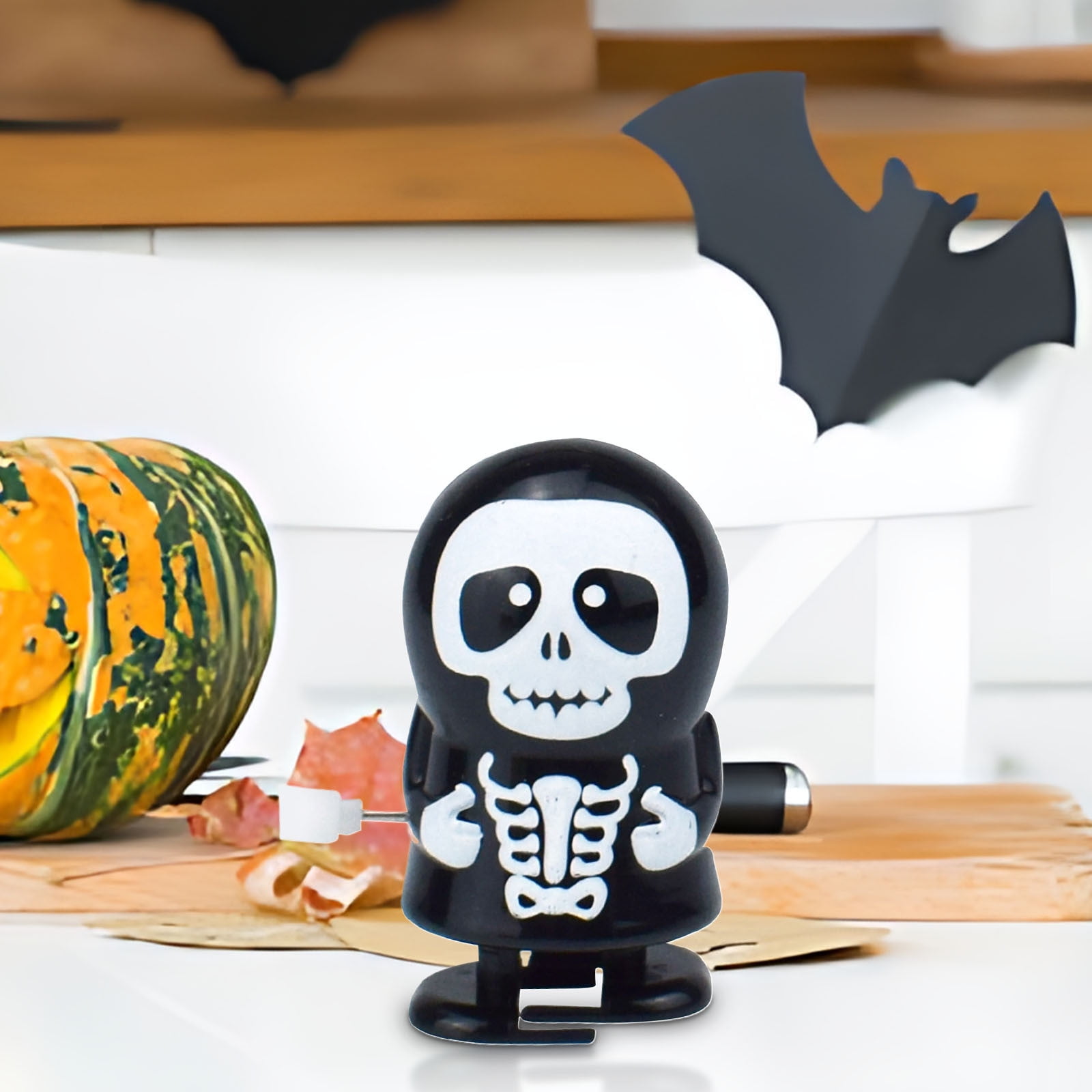 Halloween Wind Up Toys Assortment - Jumping Skull Pirate, Eyeball, Fun ...