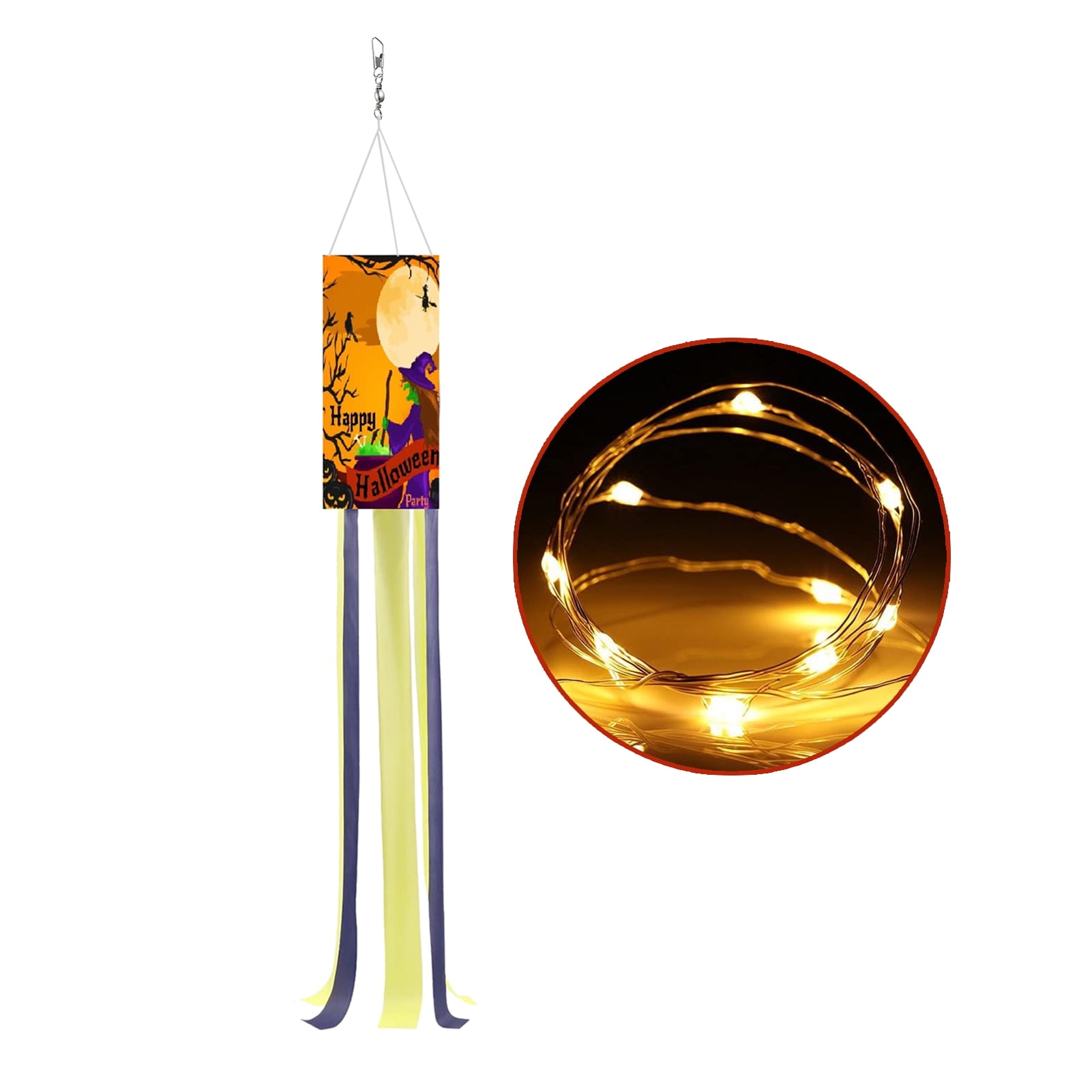 Halloween Windpipe Flag Ghost Flag Large Outdoor Hanging Wind Bag Ghost ...