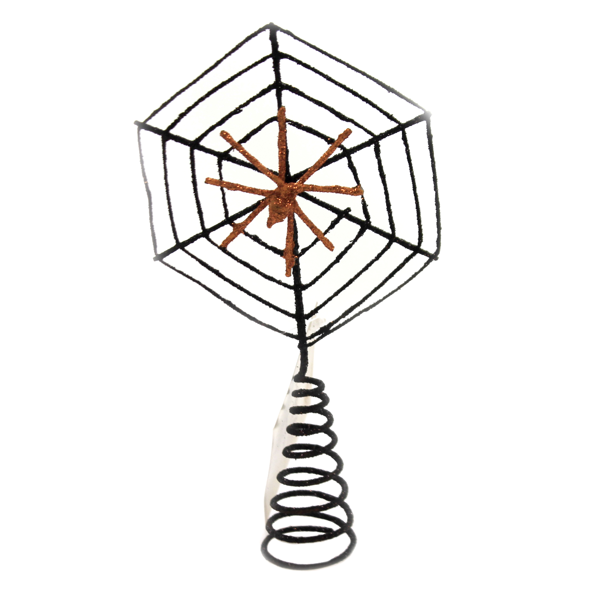 Halloween Wire Spider Web Tree Topper Wire Spooky Tf7595 - Walmart.com