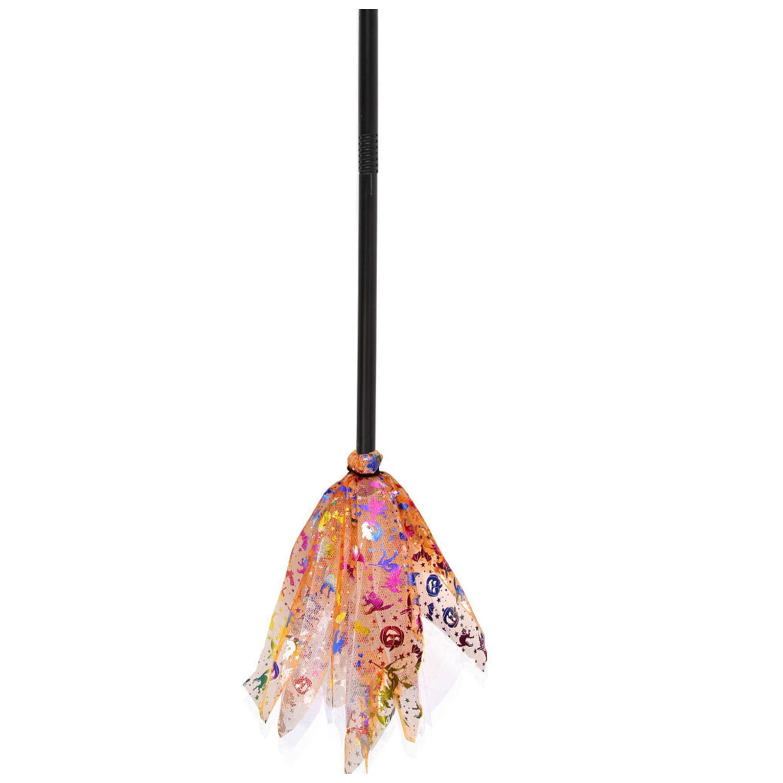 Halloween Witch Broom Party Dancing Broom Real Flying Broom Night ...
