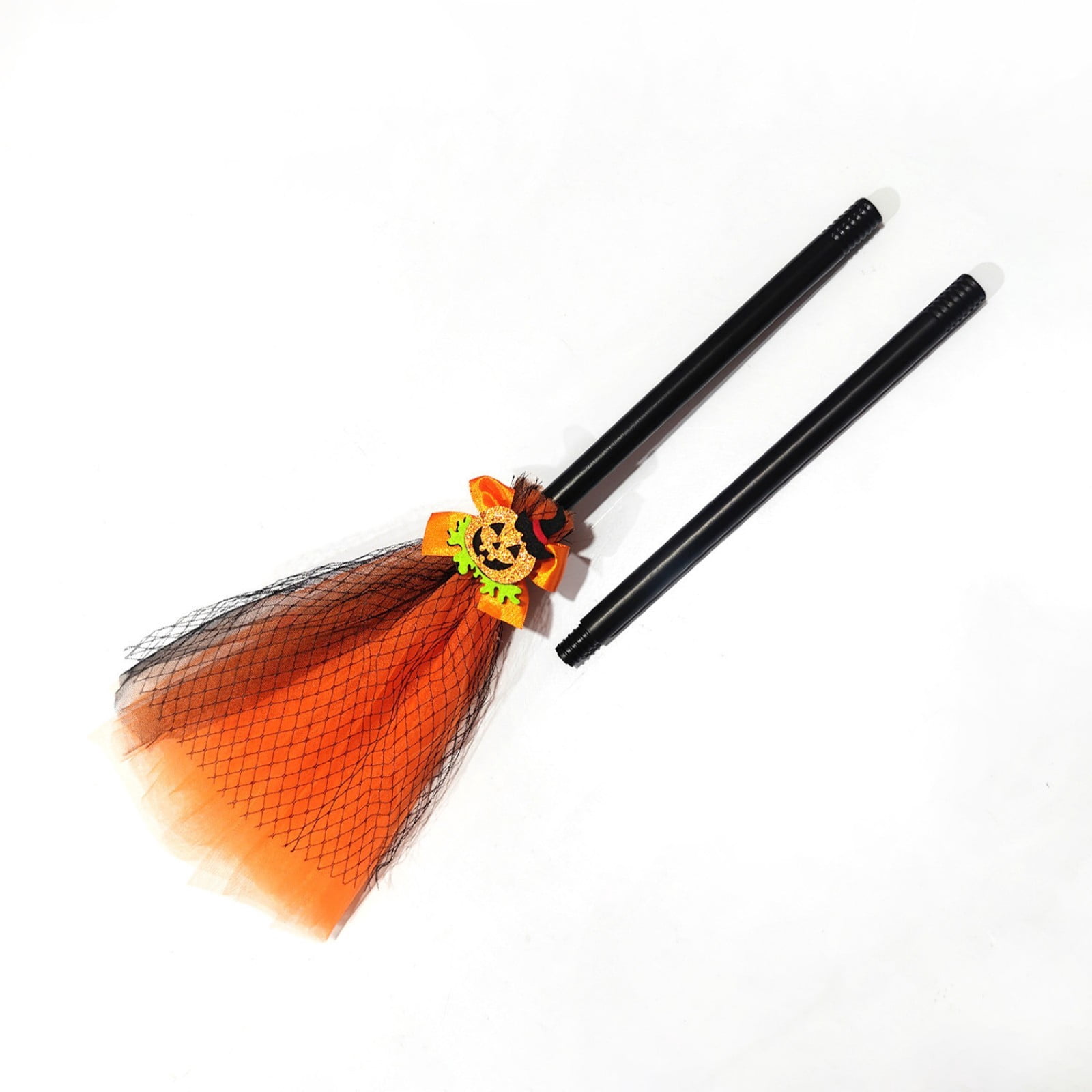 Halloween Witch Broom Wizard Broomstick Kids Tulle Gauze Flying ...