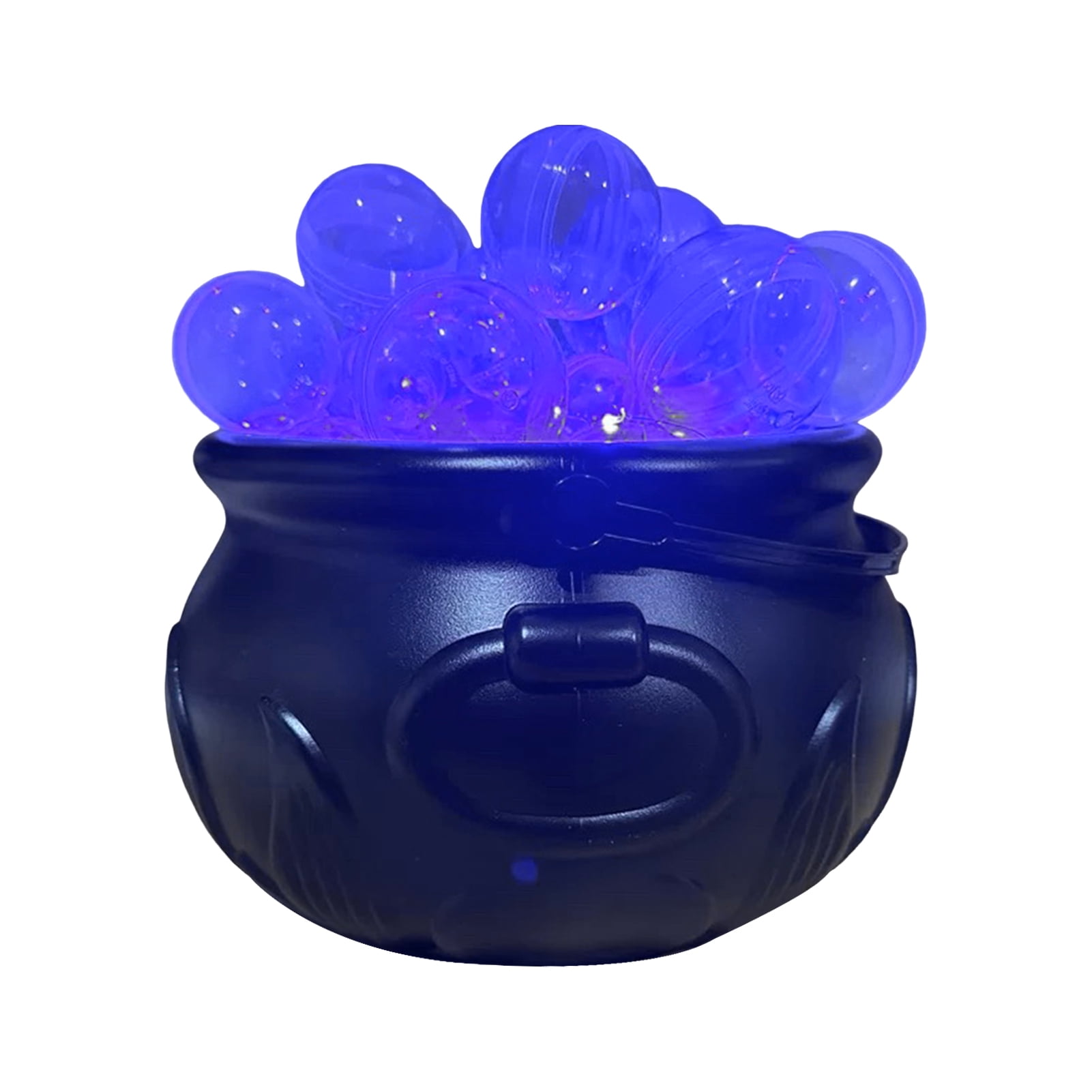 Halloween Witch Cauldron Decorations DIY Bubbling Cauldron Set Black ...