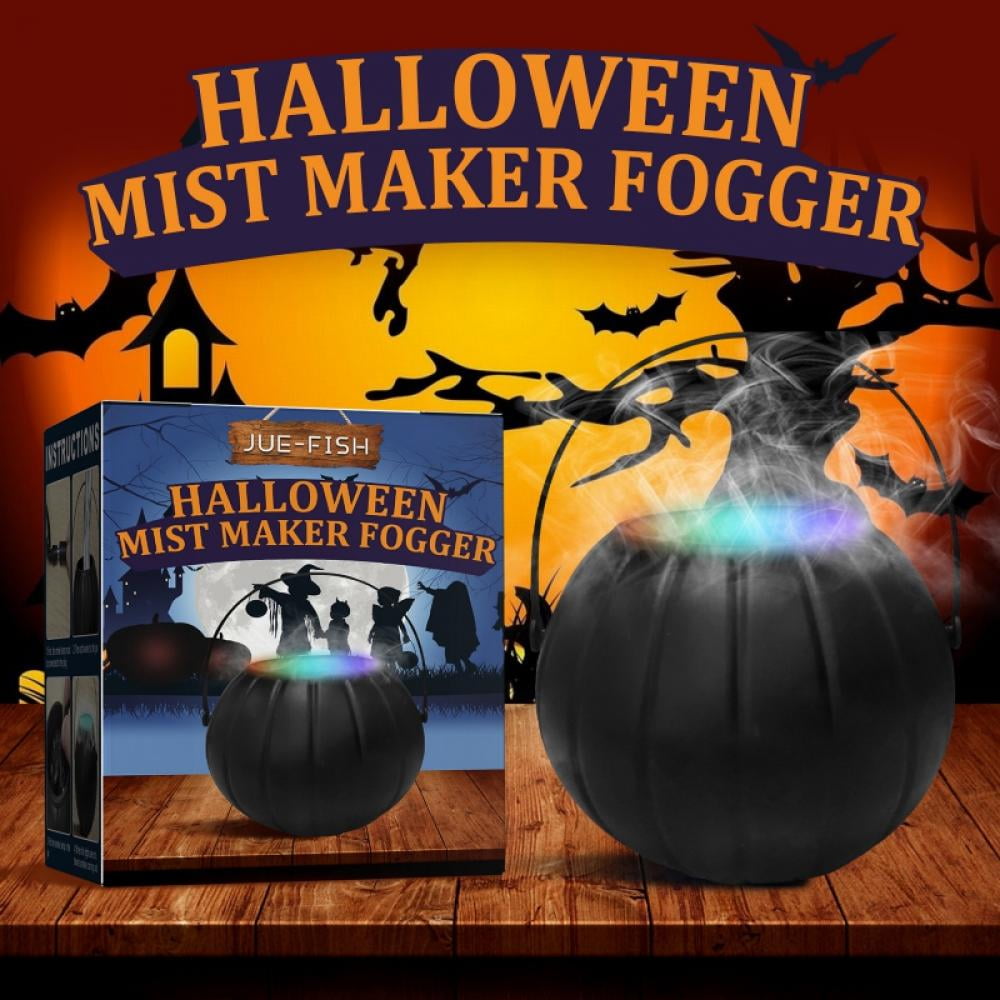 Halloween Witch Cauldron Fog Maker, Witches Cauldron Mist Maker Fogger ...