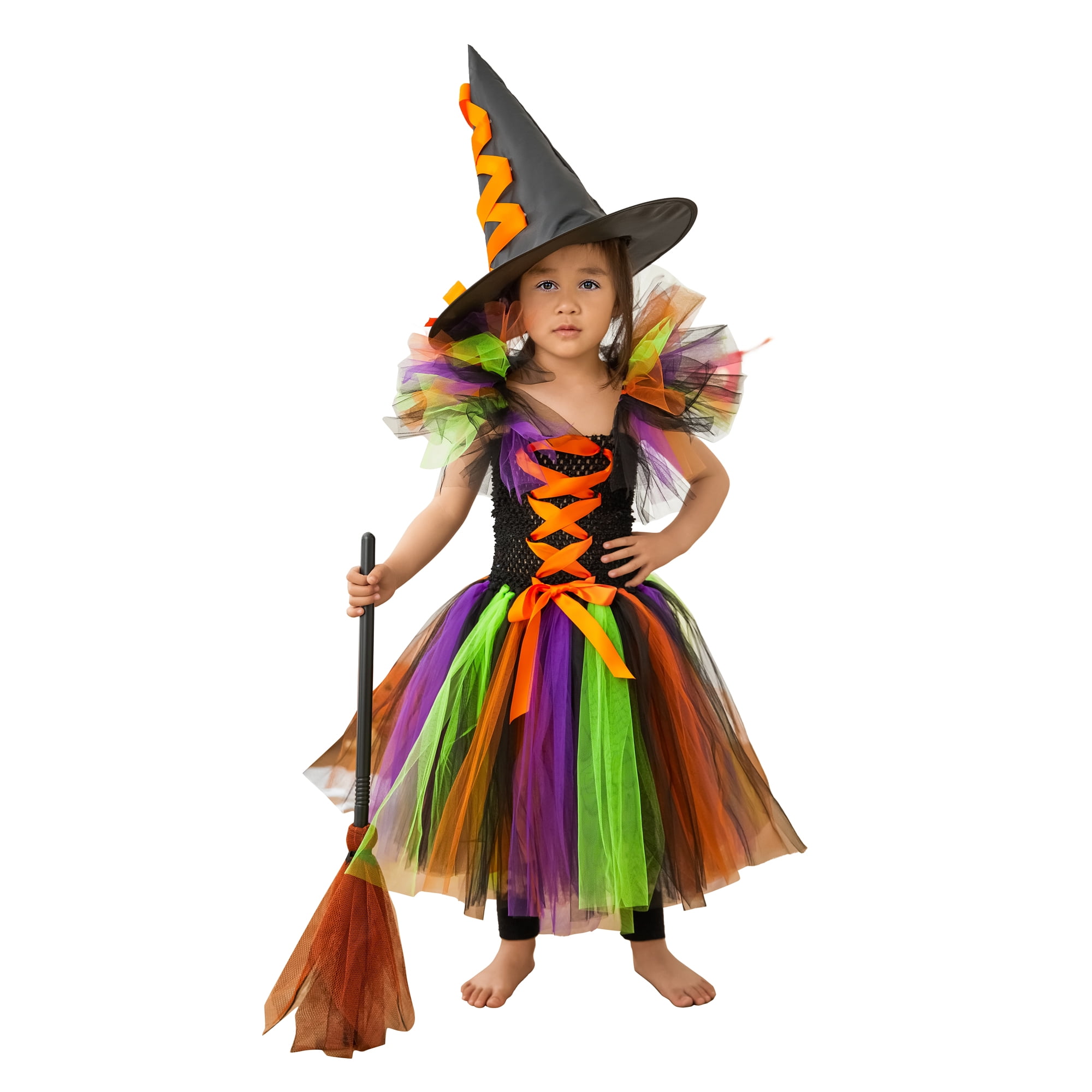 Halloween Witch Costumes for Girls Halloween Costumes,Witch Tutu Dress ...