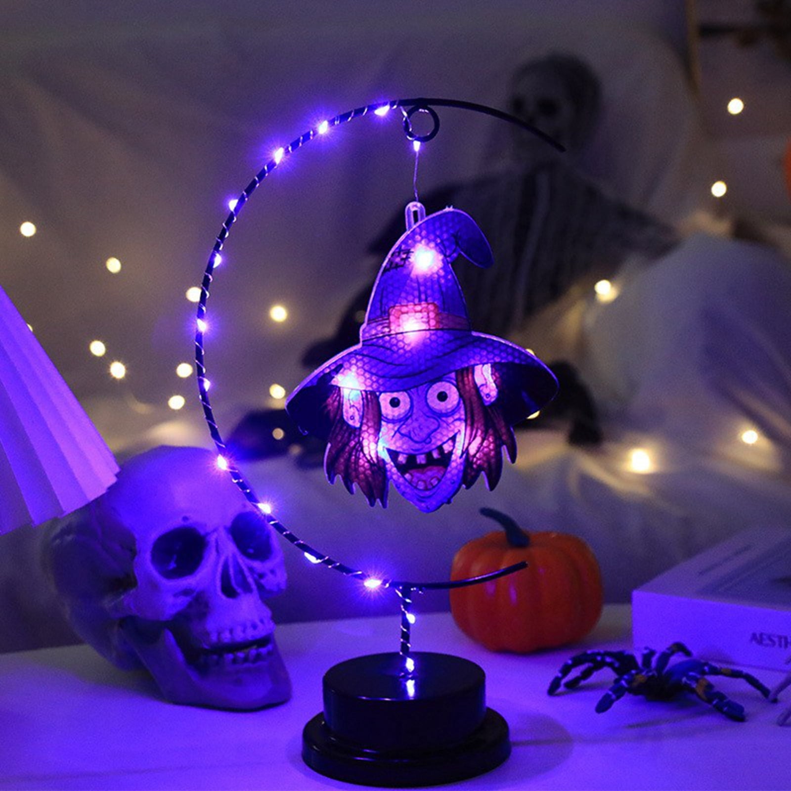 Halloween Witch Decoration Halloween Witch Swinging Pendulum Desk ...