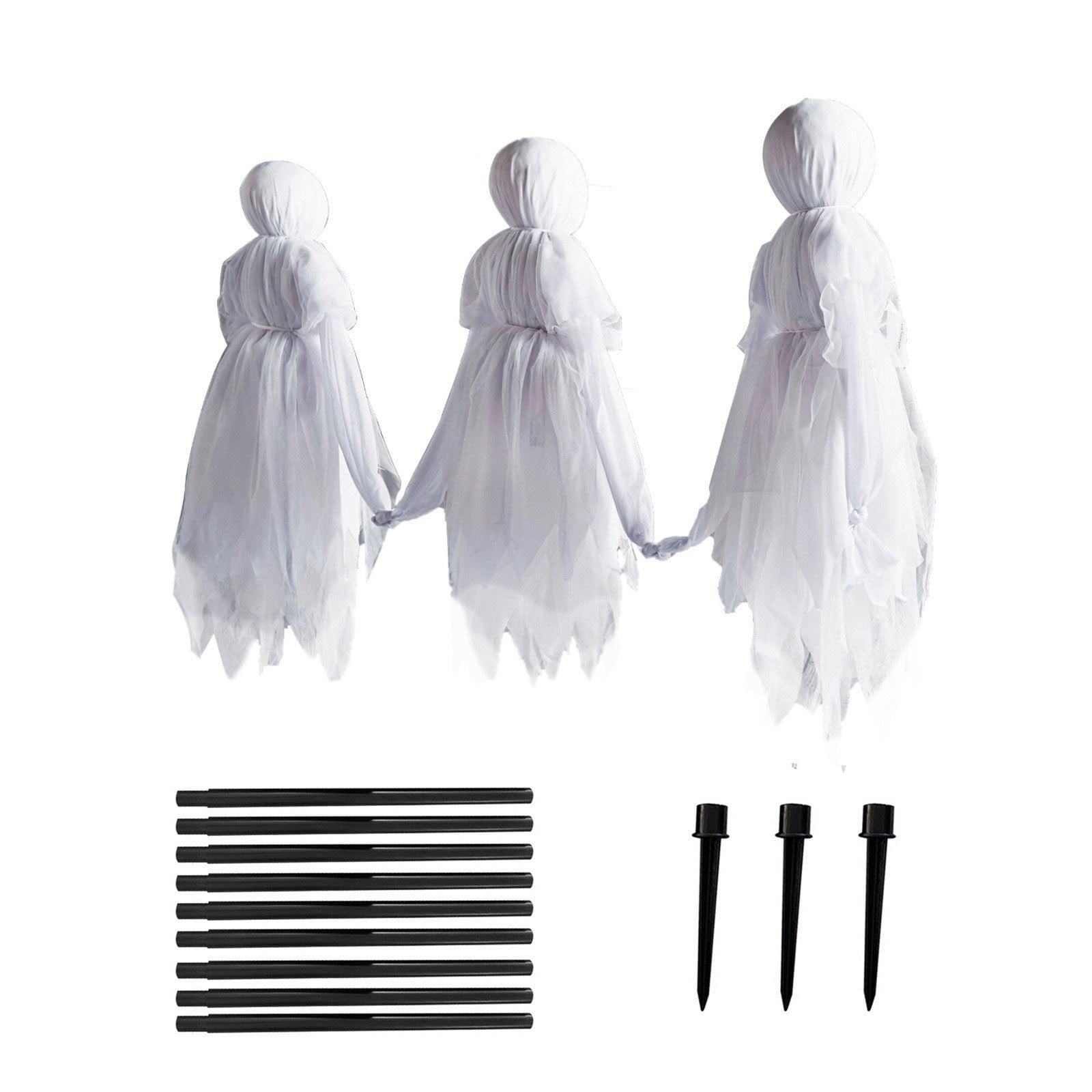 Halloween Witch Decorations Props,Witches Holding Hands And Glowing ...