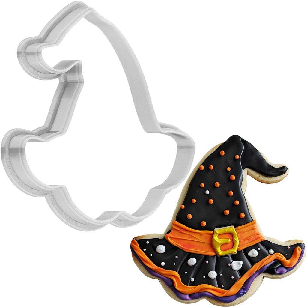 Halloween Witch Hat Cookie Cutter 4 Inch Made in USA by WONDERTORY ...