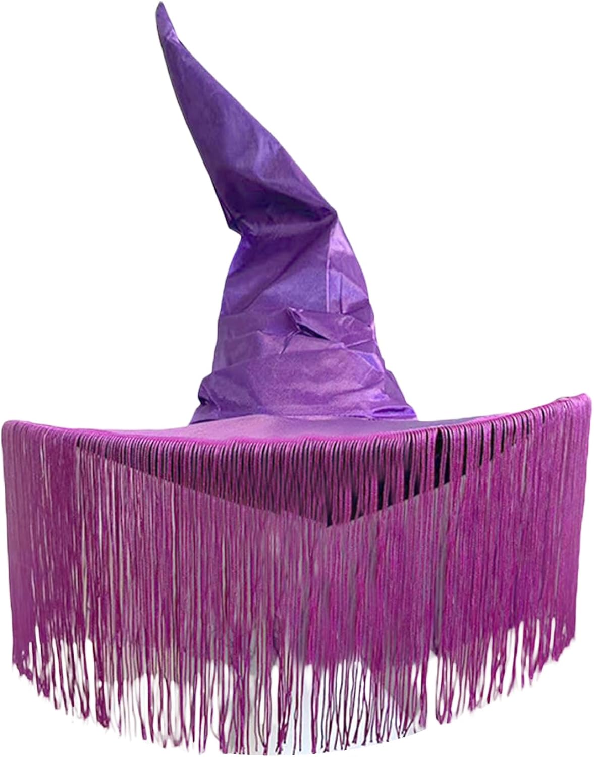 Halloween Witch Hat for Women, Black Wide Brim Extra Large Witch Hat ...