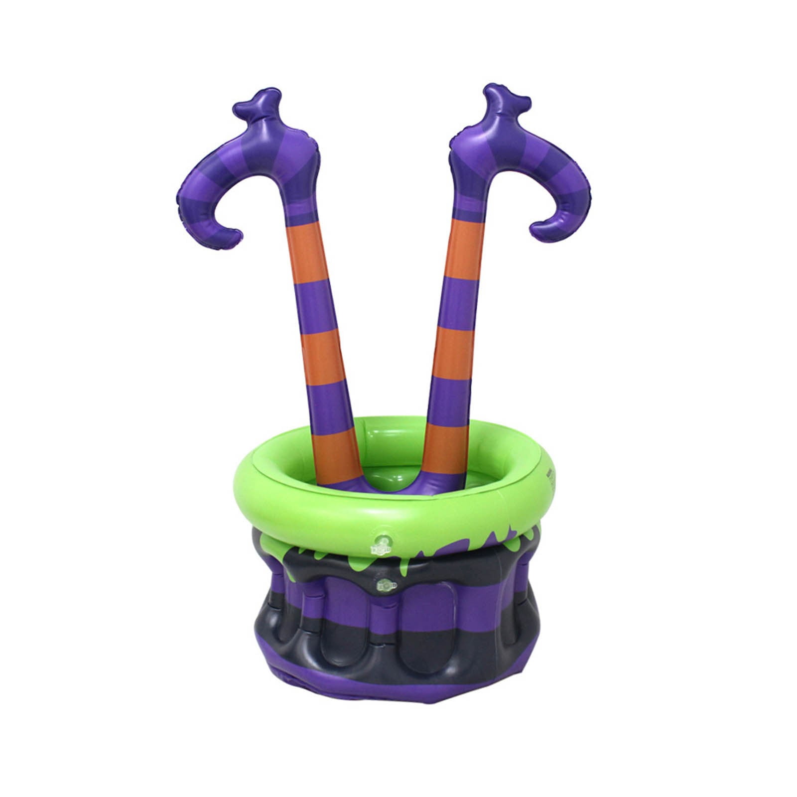 Halloween Witch Leg Inflatable Cooler Bucket for Drinks Beverage Party ...
