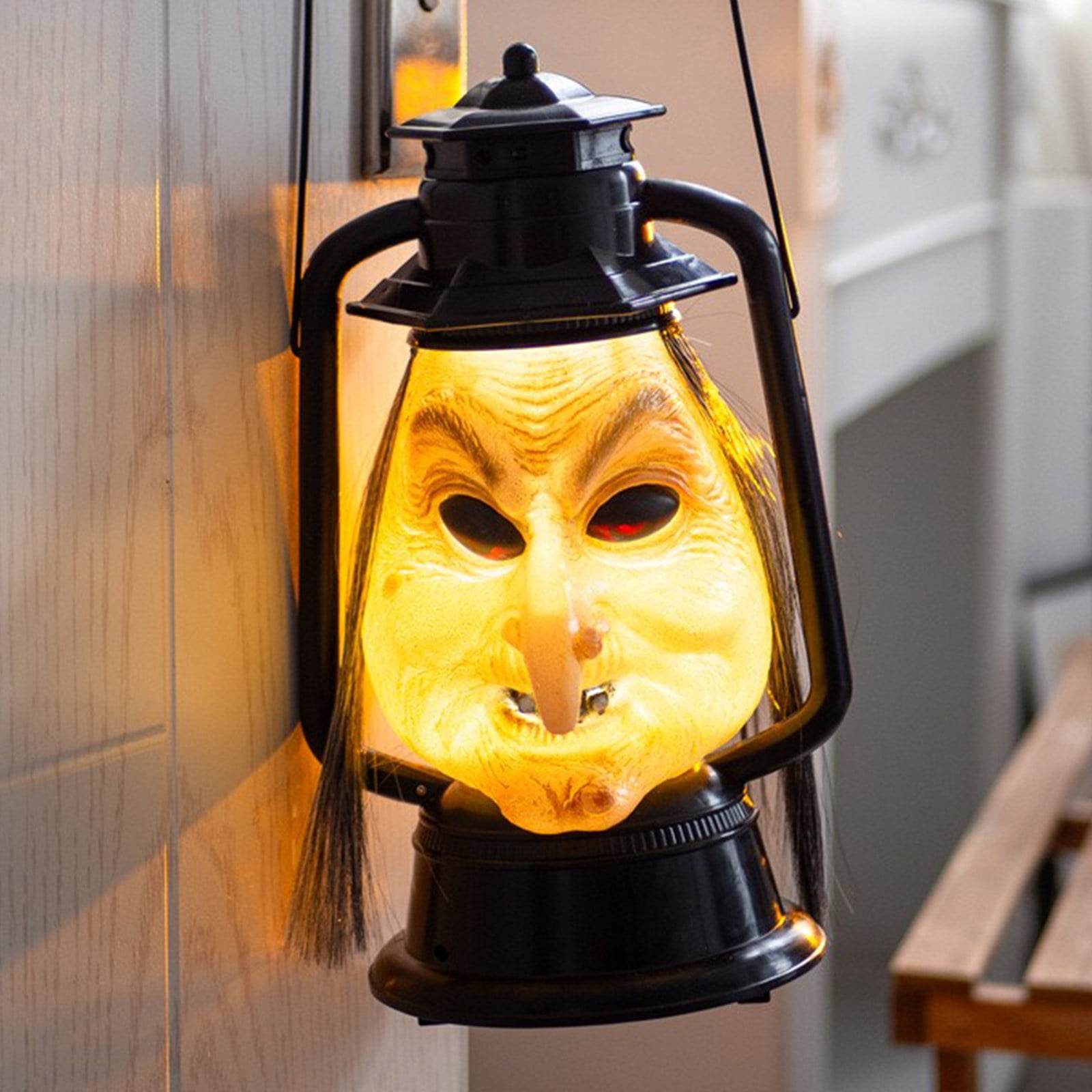 Halloween Witch Lights Decorations Halloween Retro Witch Lamp with ...