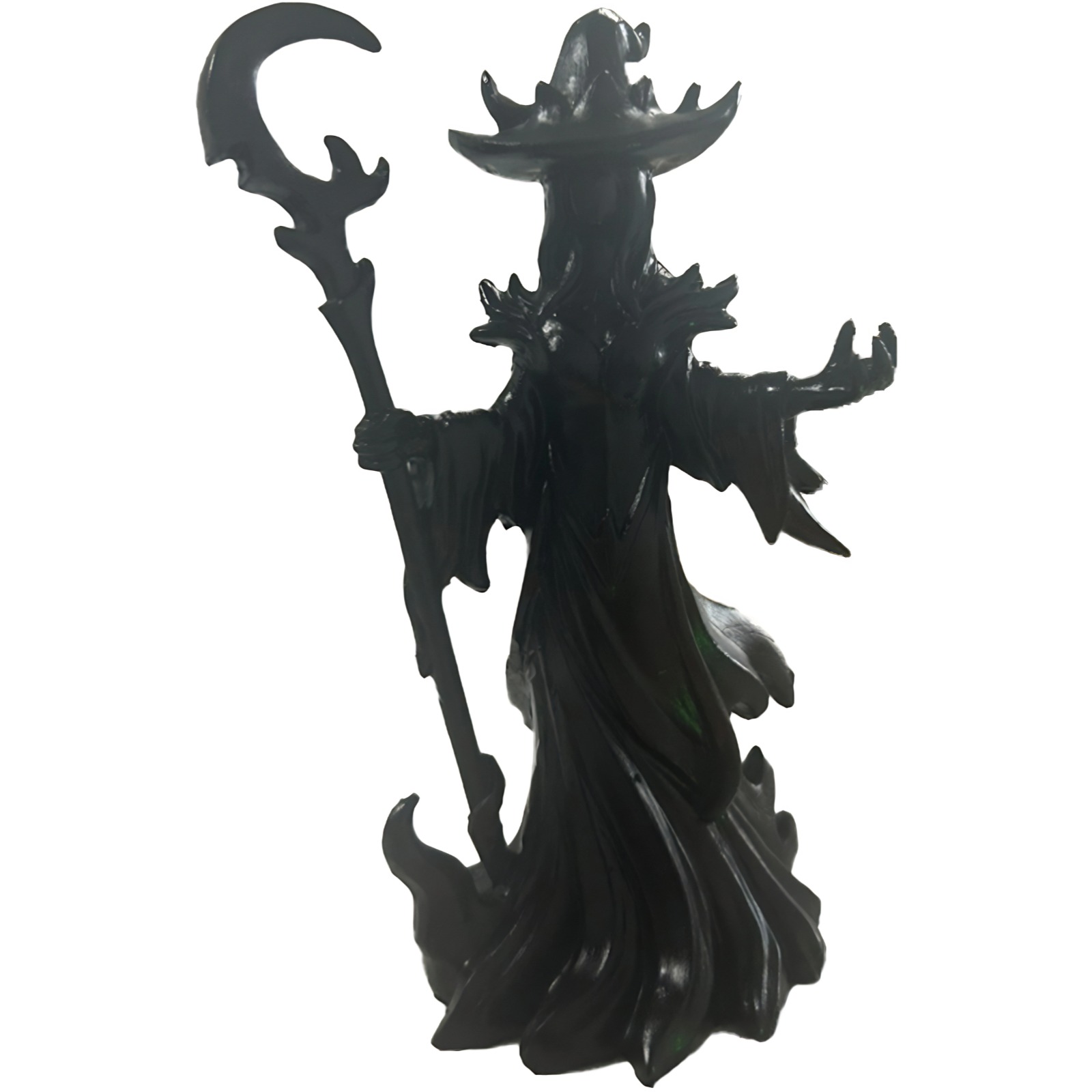 Halloween Witch Statue, Witch Ornament with Enchanting Design ...