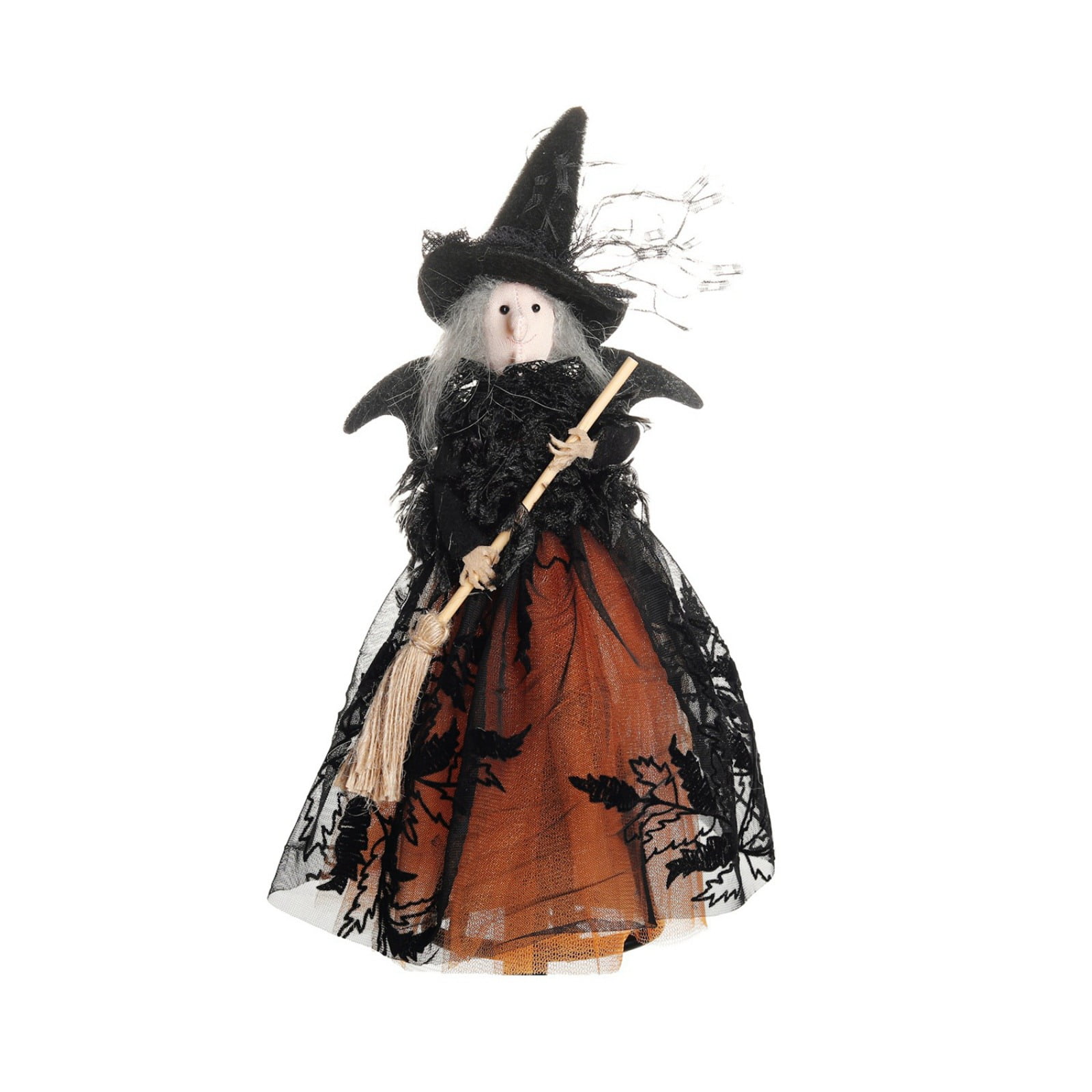 Halloween Witch Tree Topper Decoration, Spooky Witch into Tree ...