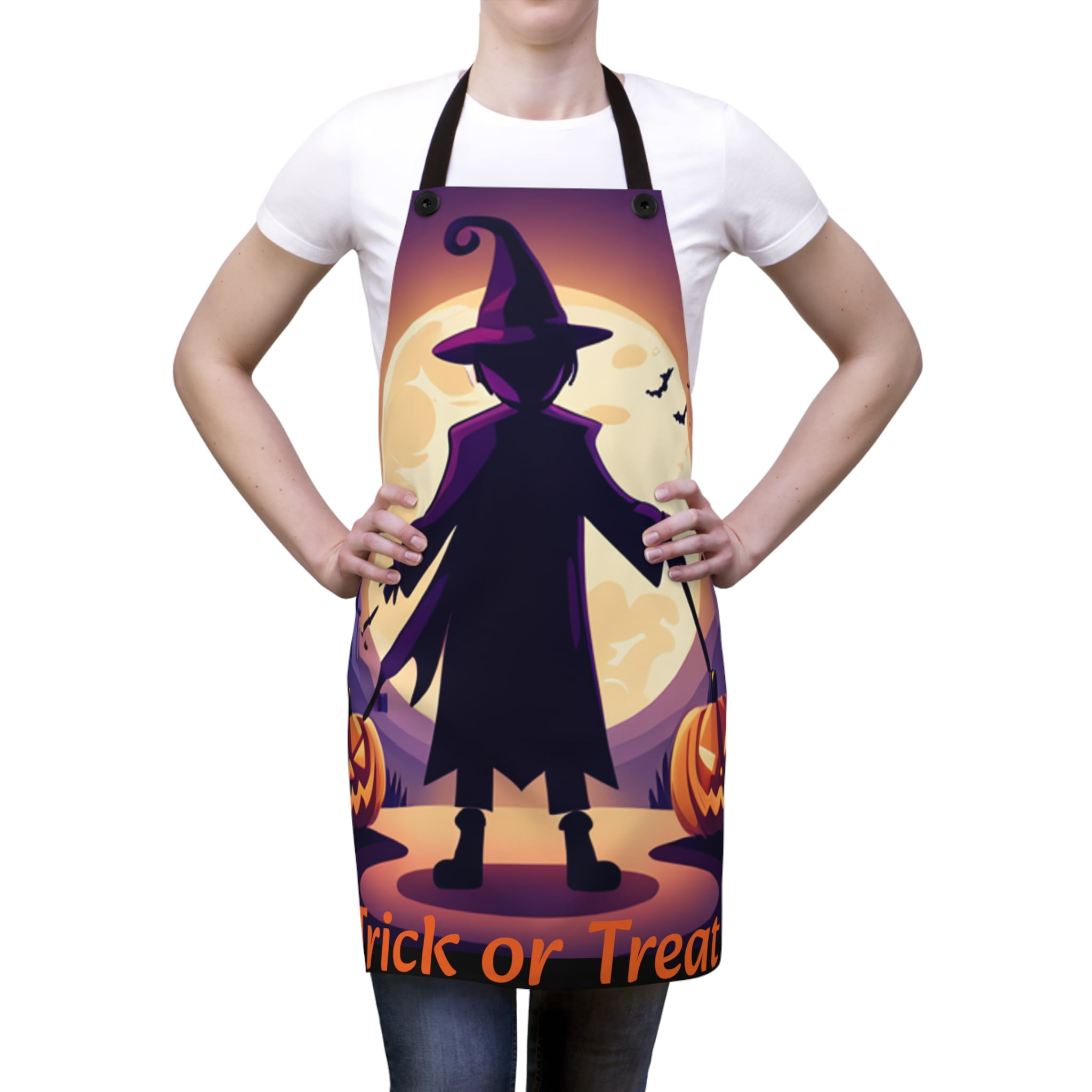 Halloween Witch Trick or Treat Apron - Walmart.com