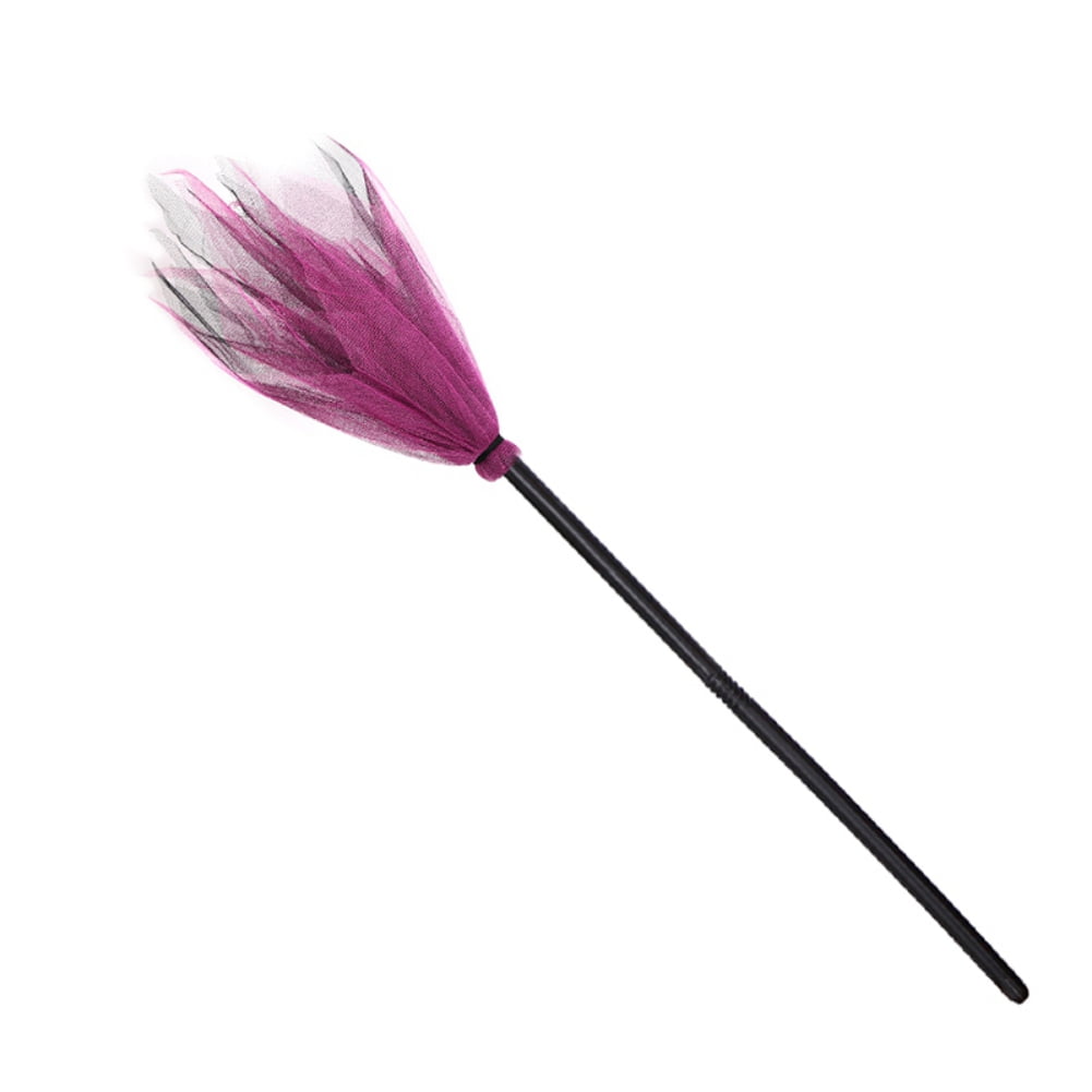 Halloween Witches Broom Halloween Costume Accessories, Realistic Wizard ...