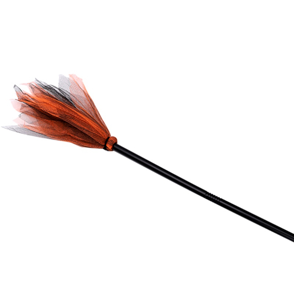 Halloween Witches Broom Halloween Costume Accessories, Realistic Wizard ...
