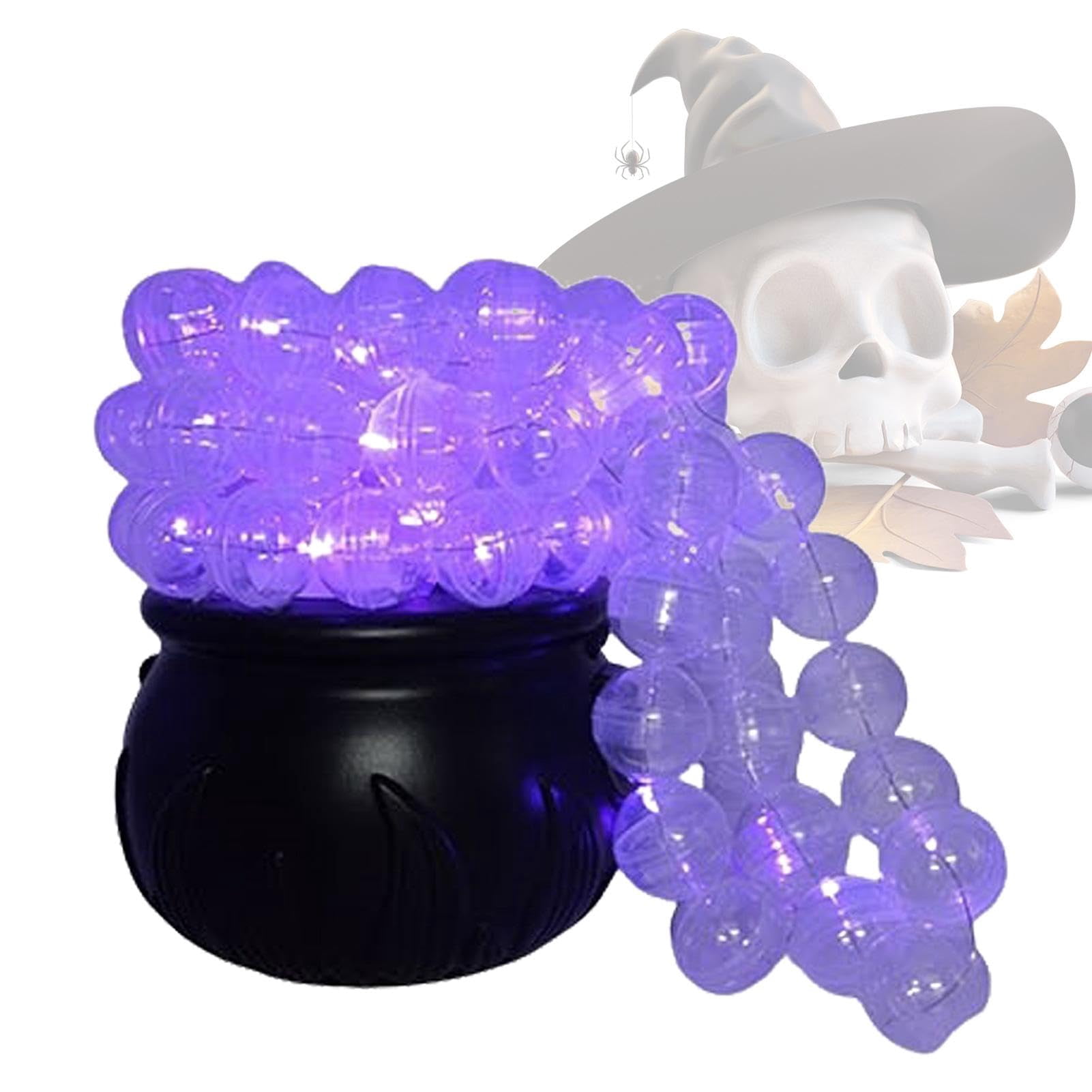 Halloween Witches Cauldron | Witch Bubble Pot Set | Glowing Witches ...