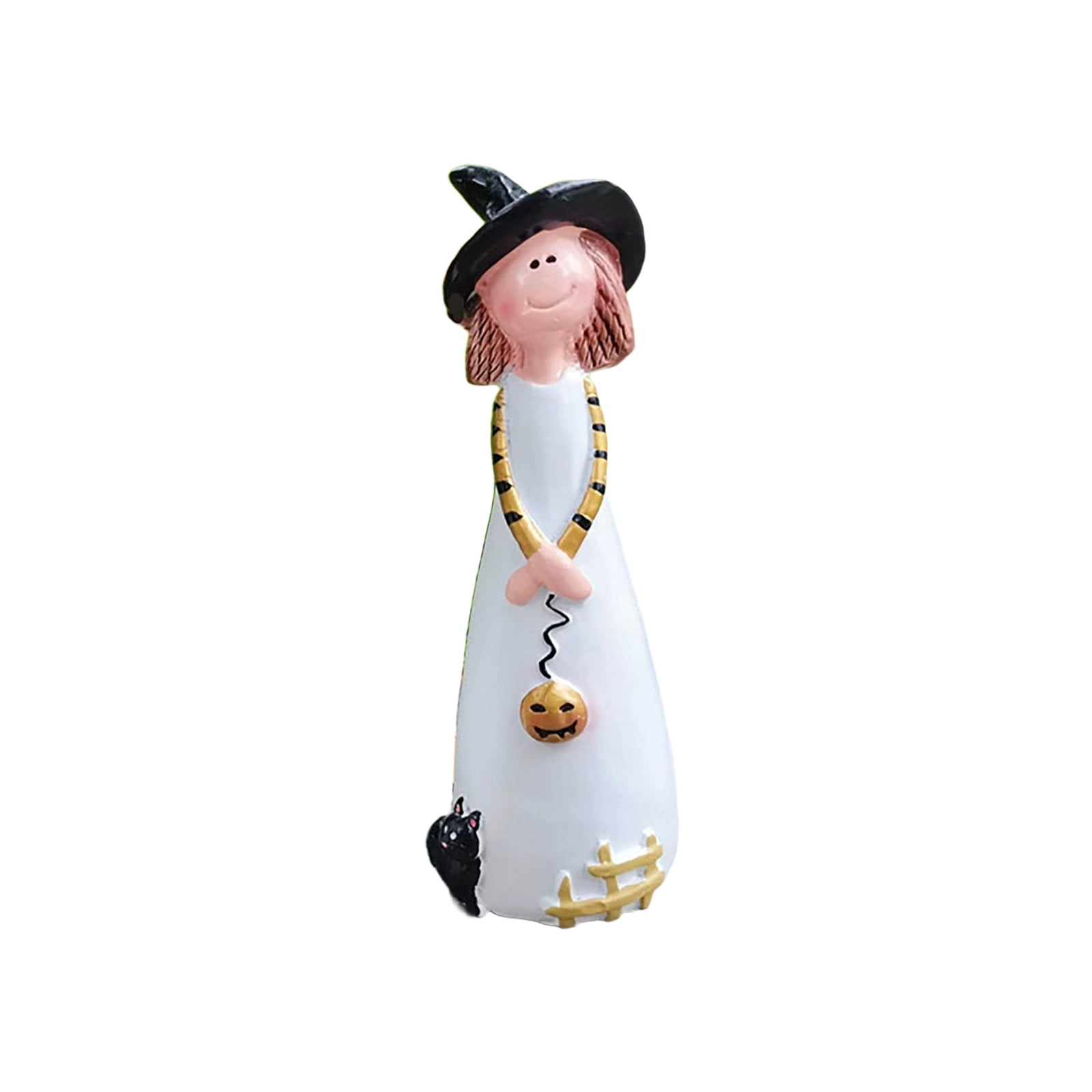 Halloween Witches Figurine Tabletop Decor Holiday Spooky Witch Statues ...