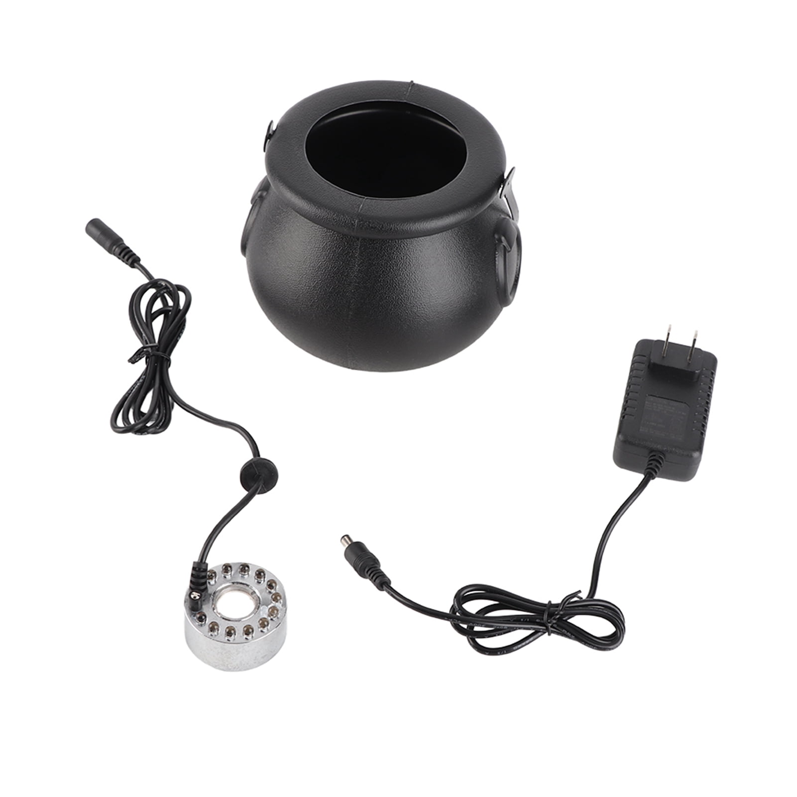 Halloween Witches Pumpkin Cauldron with Color Changing 12 LEDs Lights ...